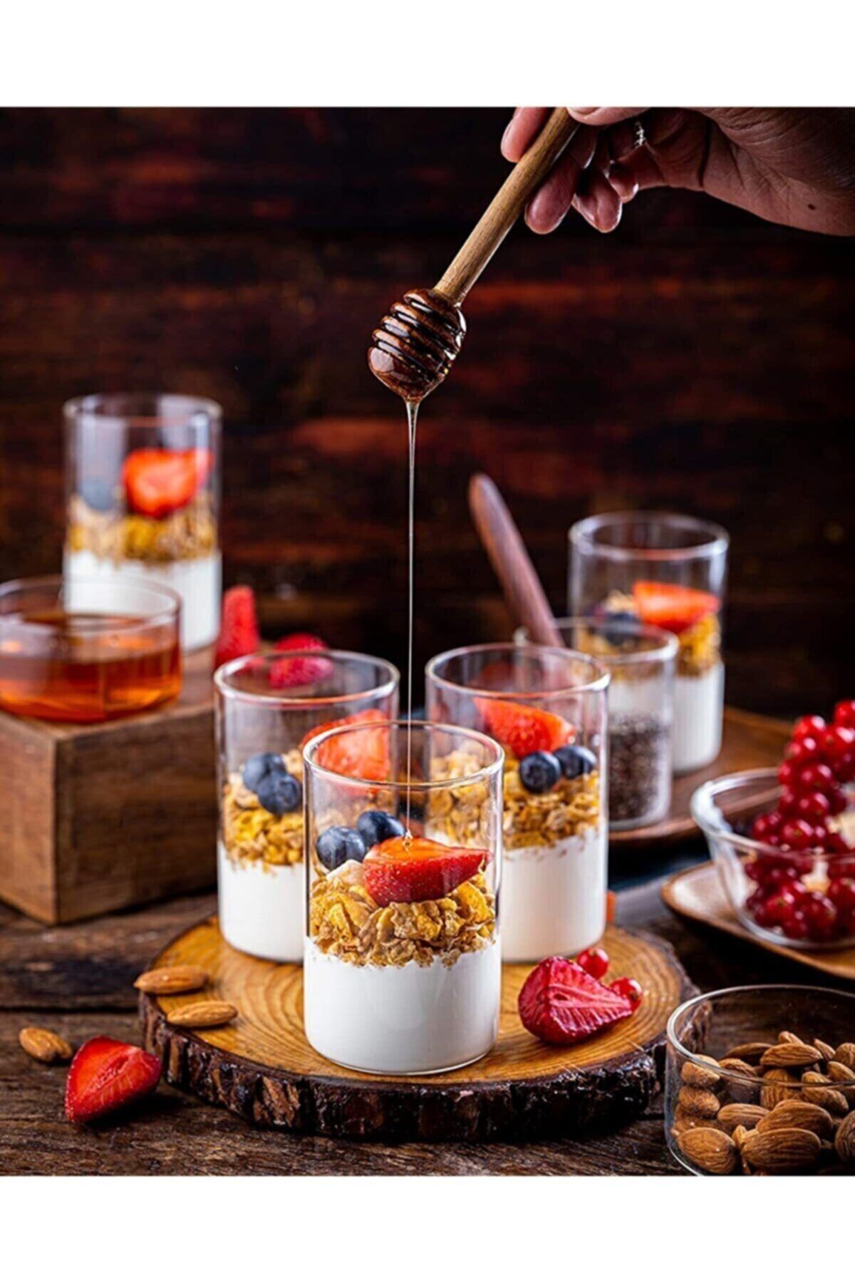 Arthane 6 Parça Hafif Ve Isıya Dayanıklı Borosilikat İçecek Sunum ...