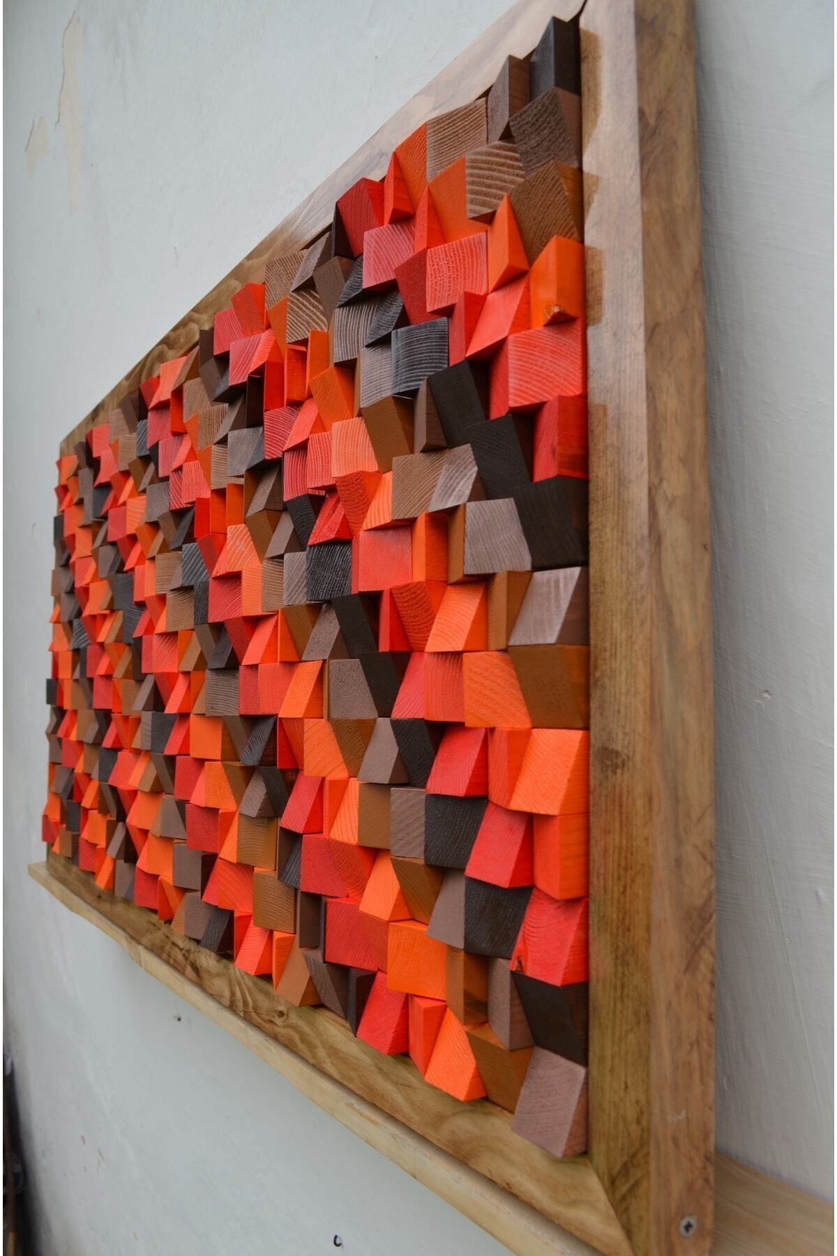 zenedesignstudio Ahşap Akustik Panel 120*60cm Sound Diffuser Wood Wall ...