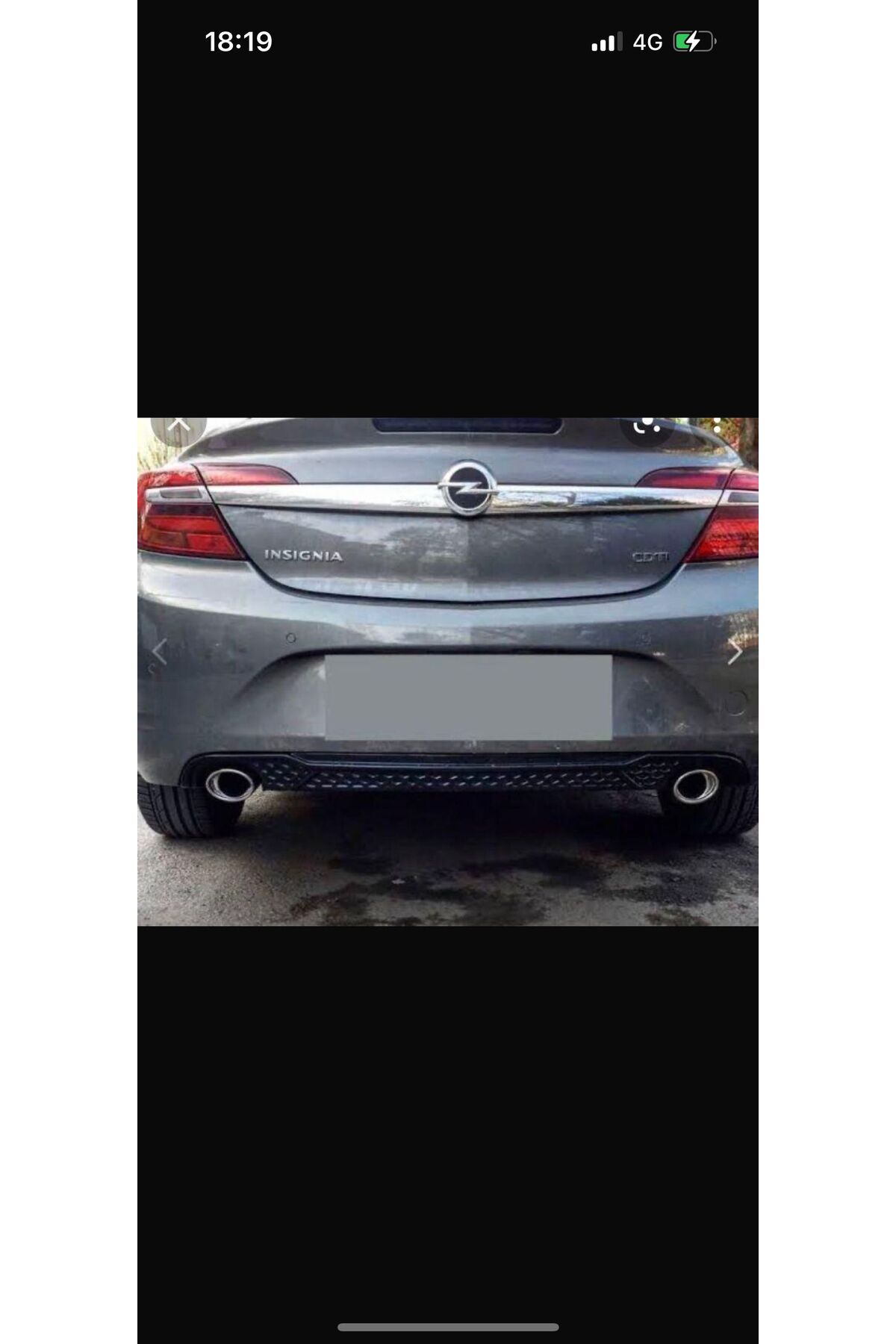 M3 OPEL İNSGINA DİFRÖZ PİANO BLACK 2010-2012 - Fiyatı, Yorumları