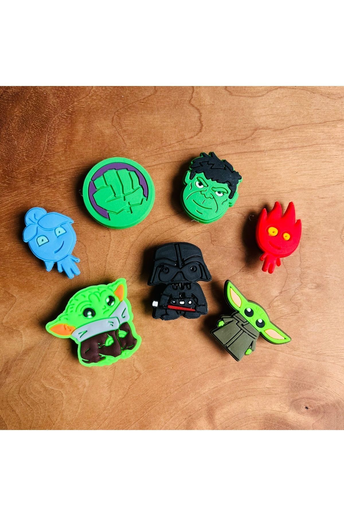 Crocs Jibbitz Terlik Süsü Hulk, Ateş ve Su, Star Wars 7 Li Set Fiyatı ...