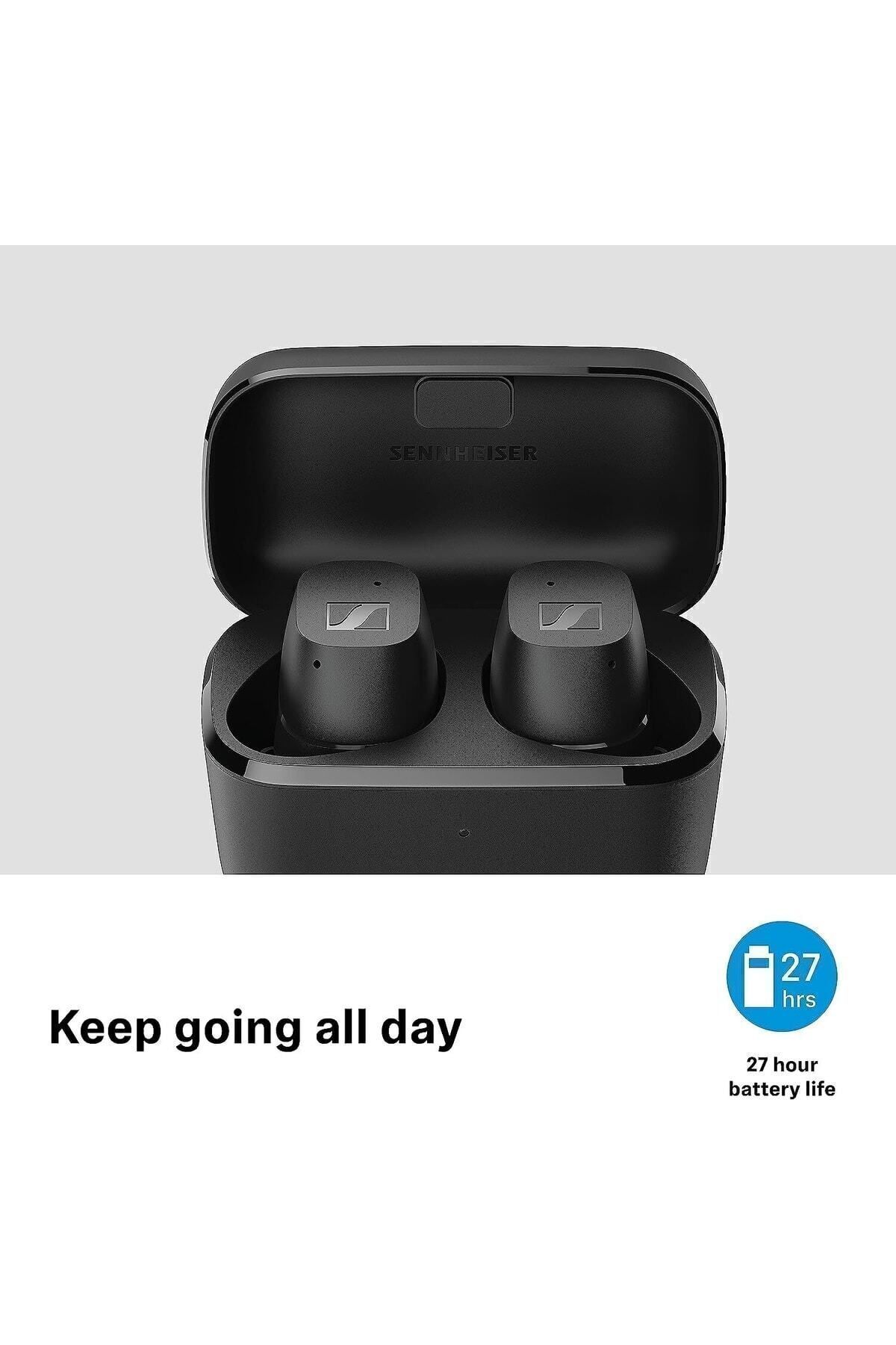 Sennheiser Cx True Wireless Siyah Kulak Içi Bluetooth Kulaklık ...