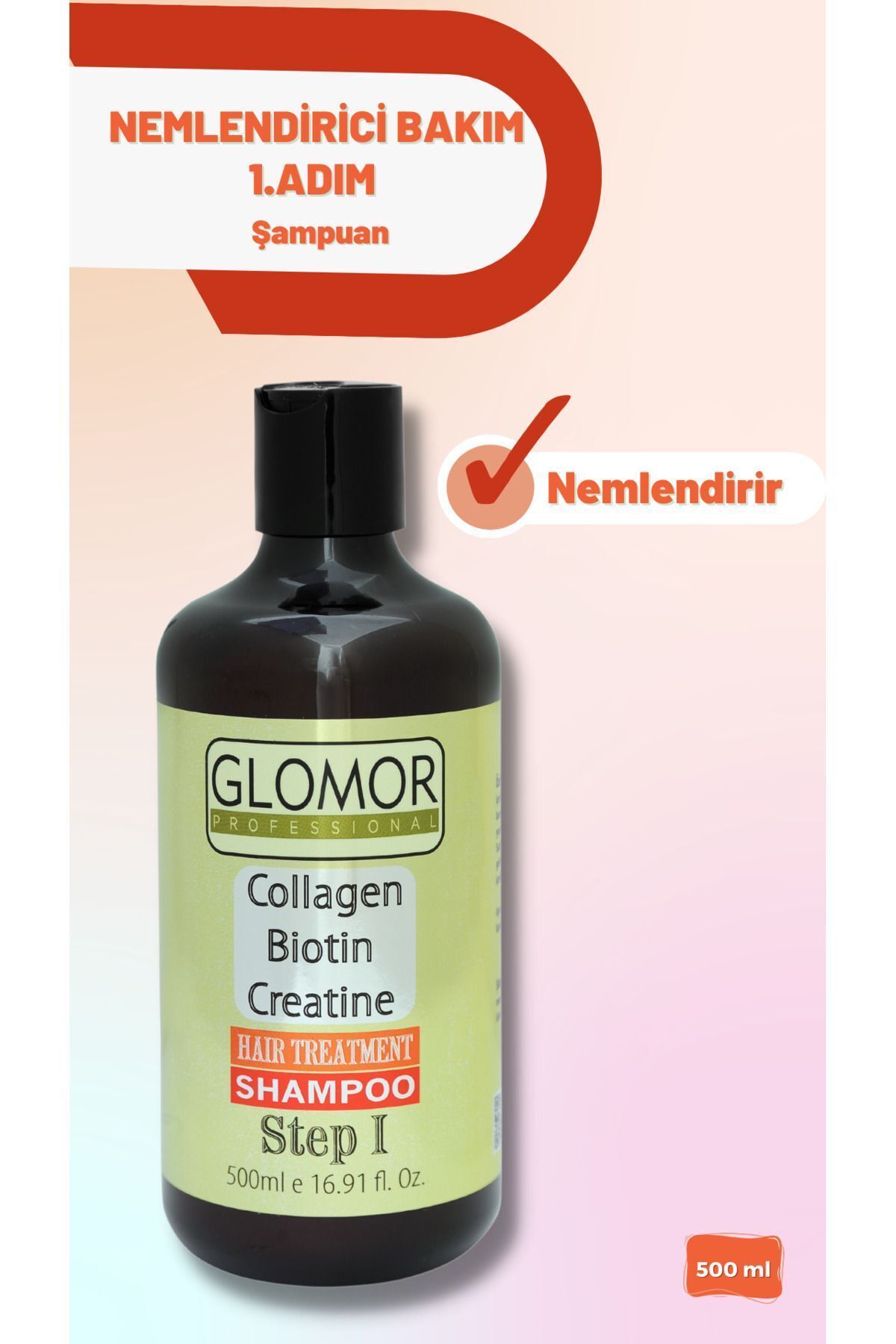 GLOMOR Nemlendirici Şampuan Hair Repair Step 1 Fiyatı, Yorumları - Trendyol