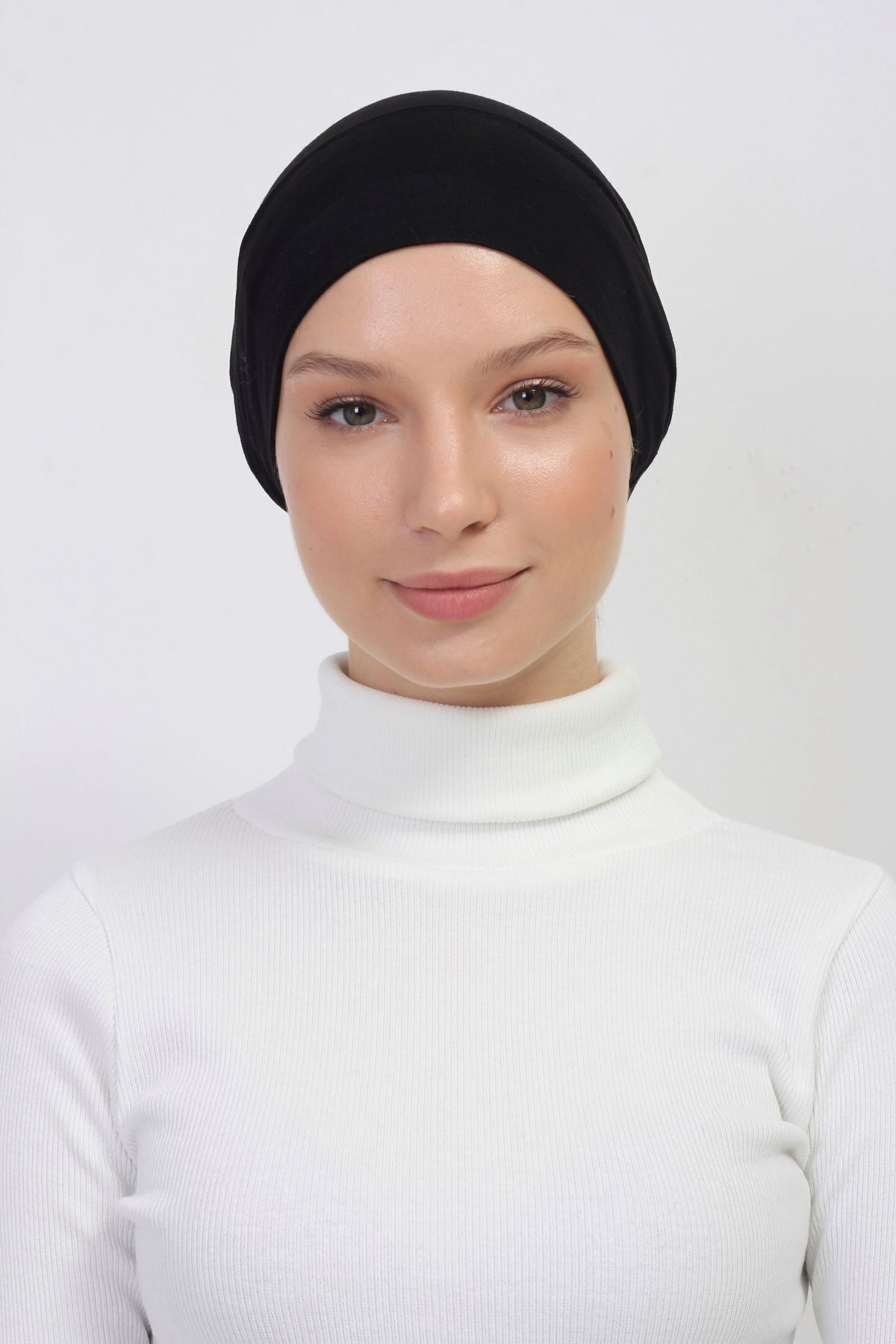 manolyaşal islamic hijab Elastic Non-Slip Snap-on Practical Hijab ...