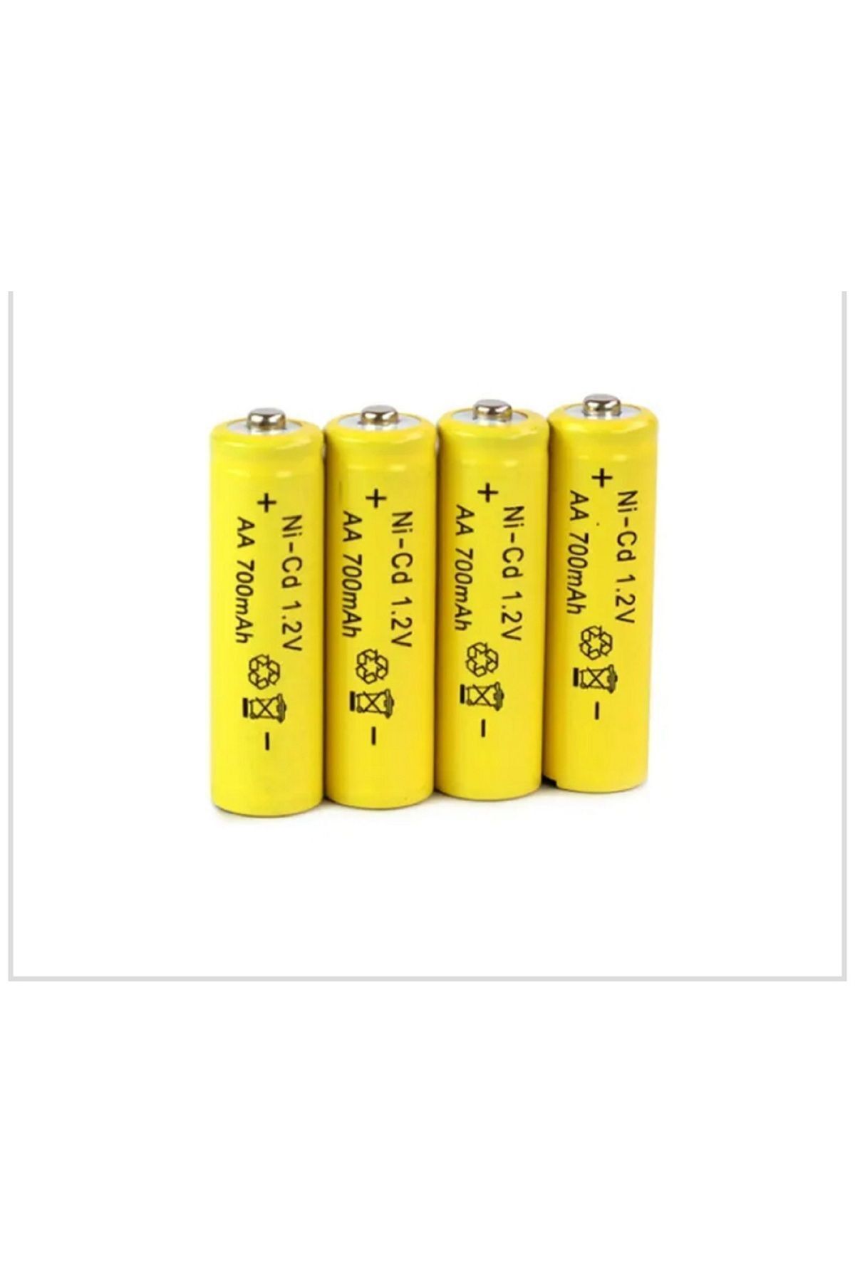 GMA KEYS 4 Adet Ni-cd Aa700mah Şarj Edilebilir Li-ion Pil 1,2v Fiyatı ...