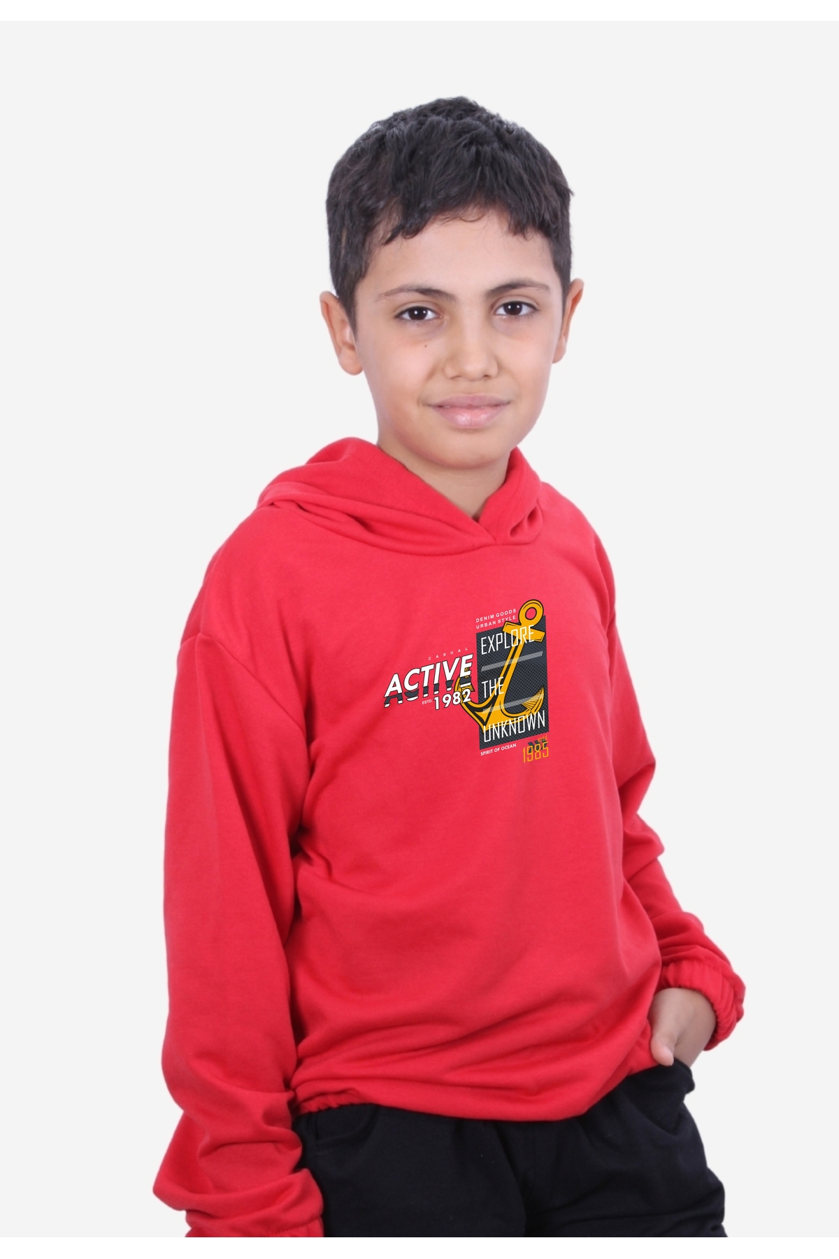 panios kids PANİOS KİDS ALT-ÜST 3'lü ERKEK ÇOCUK YAZI BASKILI BEL ...