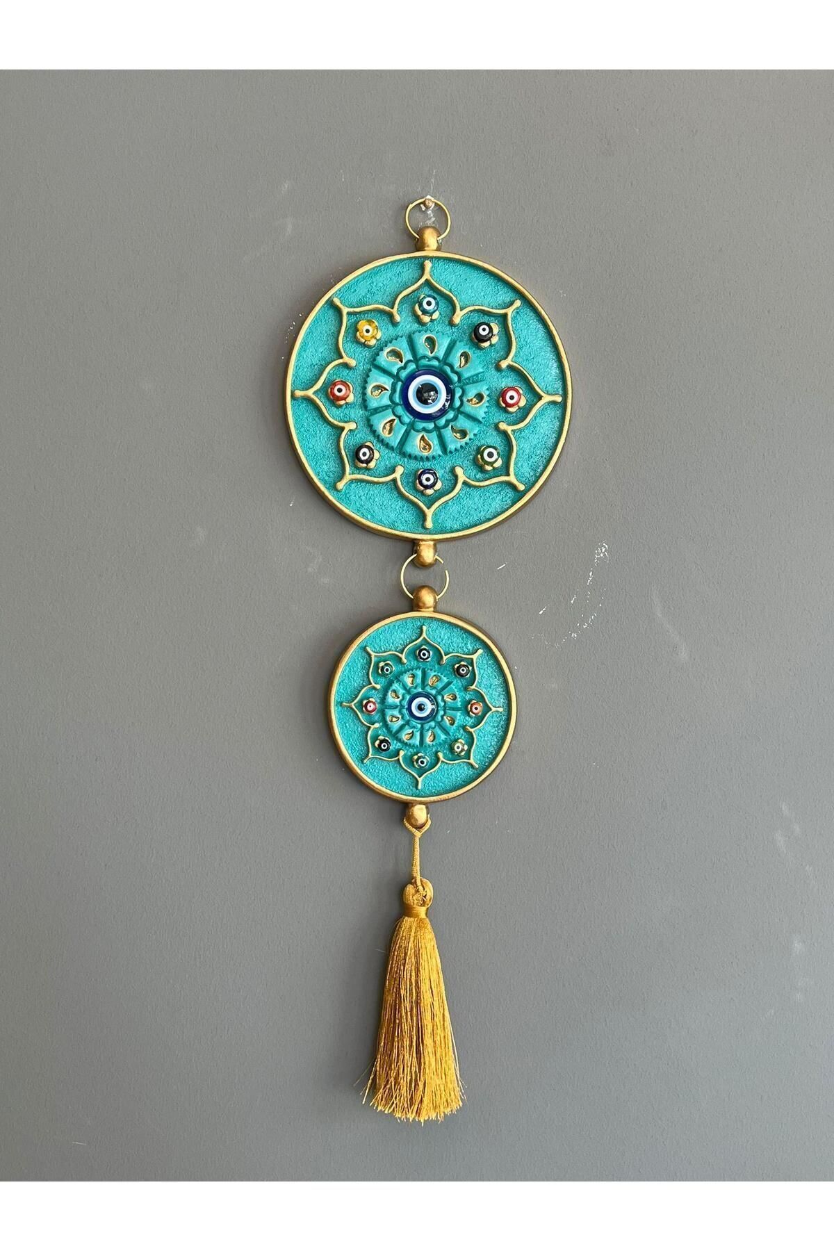 ROSSEV Tavolo Turkuaz Spring Polyester Nazarlık 2'li Fiyatı, Yorumları ...