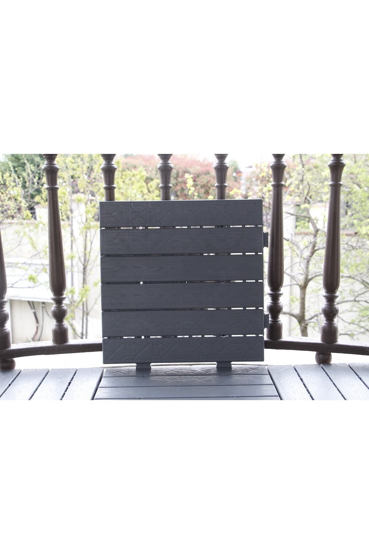 Gerçektrend Parke Desenli Dış Mekan Sert Plastik Yer Karosu Zemin ...