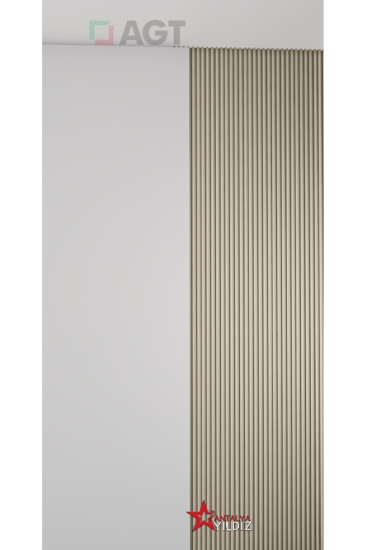 AGT Antalya Yıldız Duvar Lambri Profili Lb 3783 Duvar Profili Soft ...