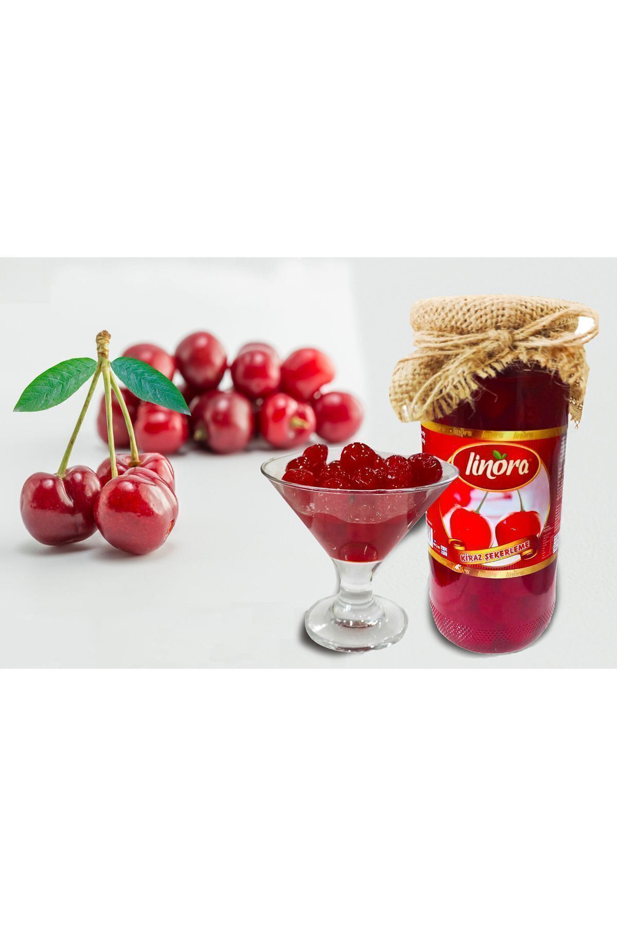 Linora Kiraz Şekerleme Kavanoz 770 gr Fiyatı, Yorumları - Trendyol