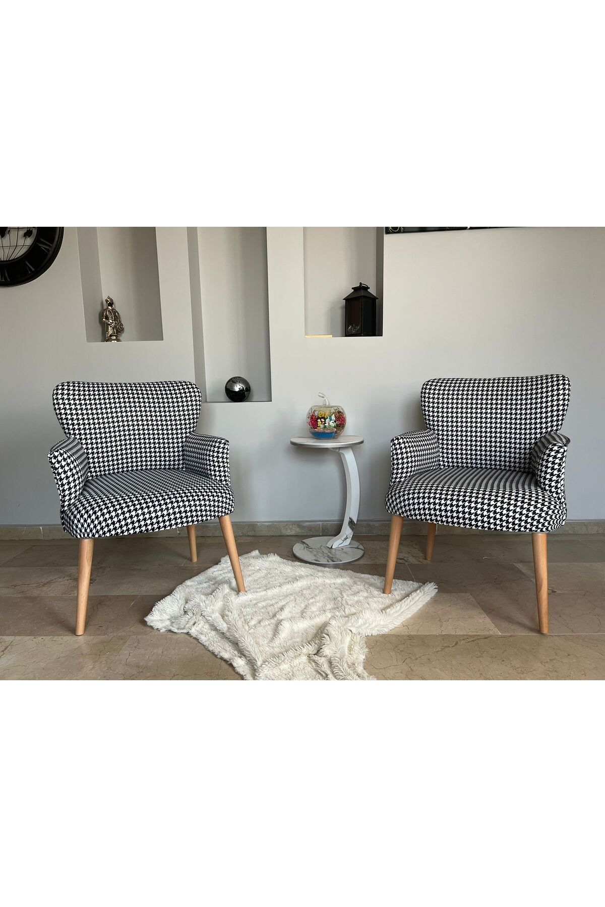 WATERYBROOK Ikili Set Berjer-koltuk-berjer-tekli Berjer-berjer Koltuk-doğal Ahşap Fiyatı ...