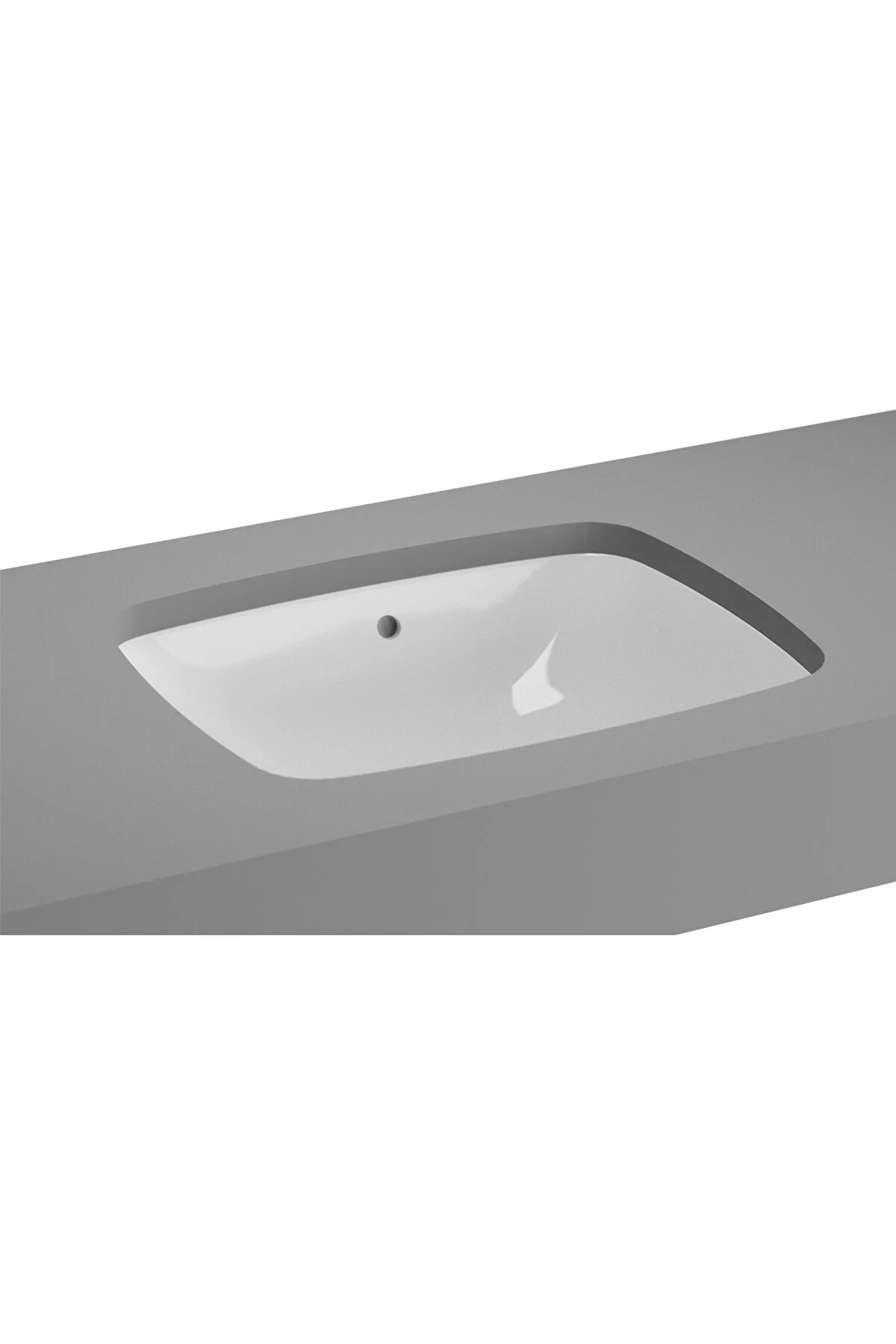 VitrA 5667B003-1083 Vitra Metropole Tezgah altı Lavabo, 47 cm - Fiyatı ...