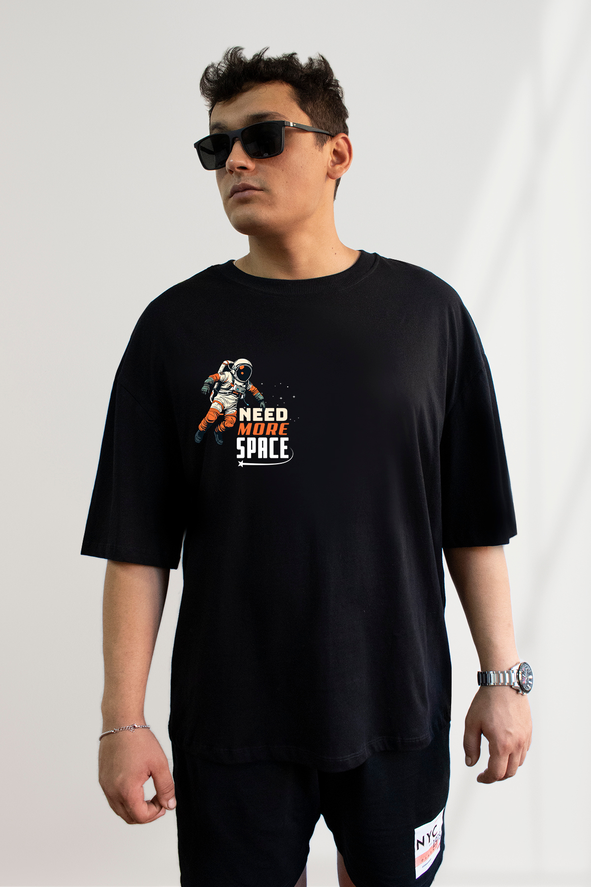 FANA Erkek Baskılı SPACE ASTRO Oversize T-shirt Fiyatı, Yorumları ...