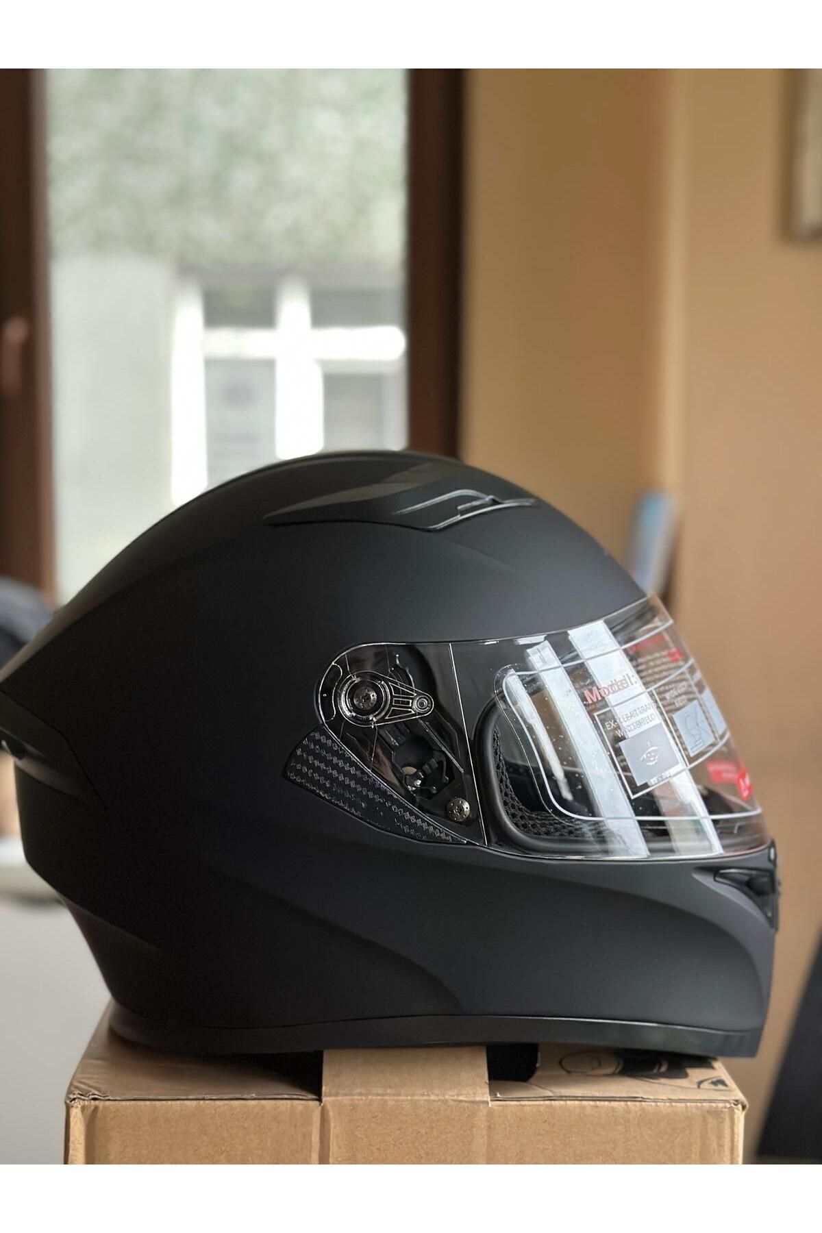 JEKAİ Jk-21 316 Model Güneş Vizörlü Kapalı Kask - (MAT SİYAH ) Fiyatı ...