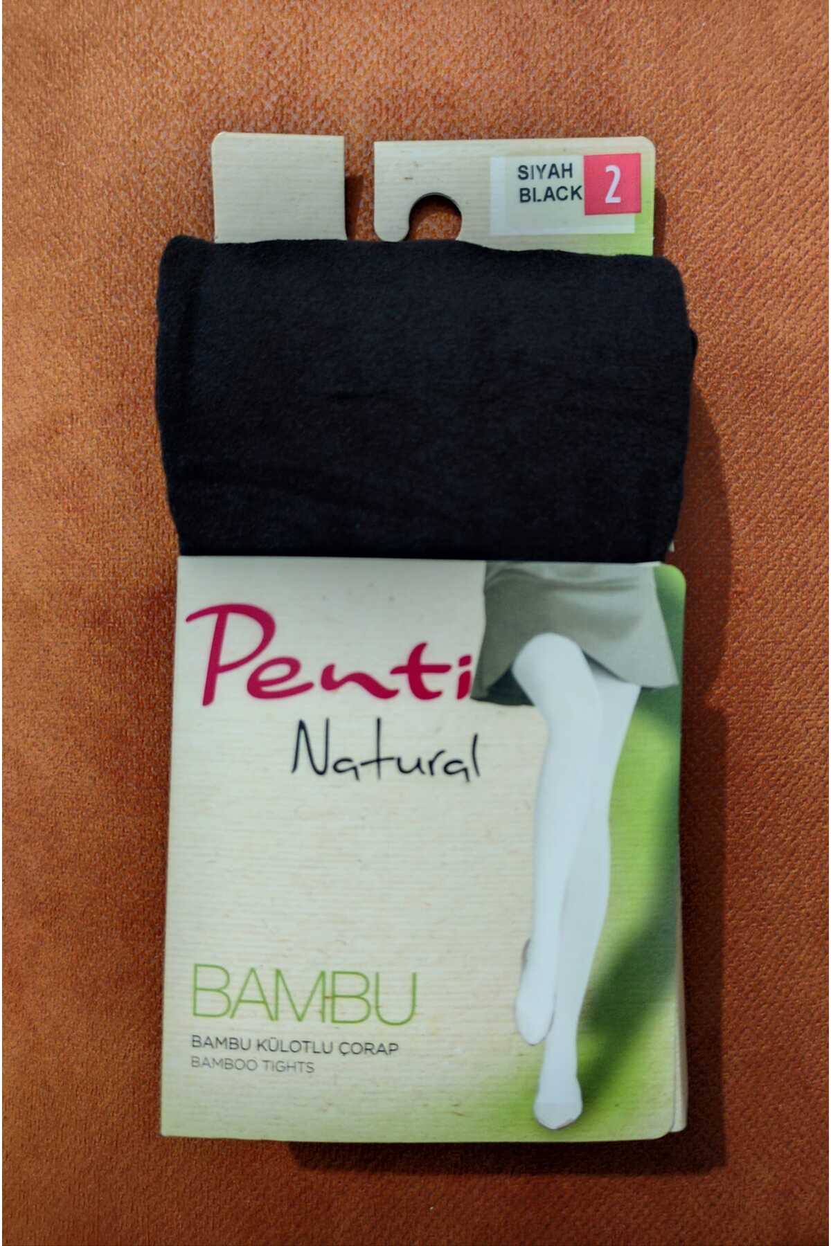 Penti Siyah Natural Bambu Külotlu Çorap - Fiyatı, Yorumları