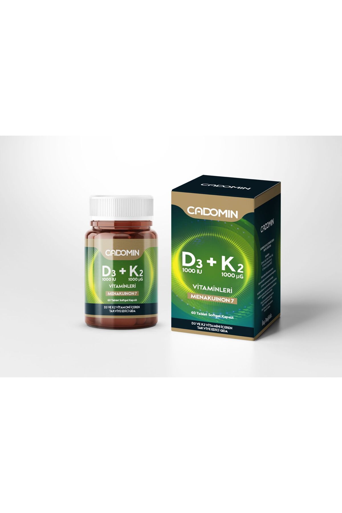 cadomin D3 + K2 Vitaminleri 60 TabletFiyatı, Yorumları - Trendyol
