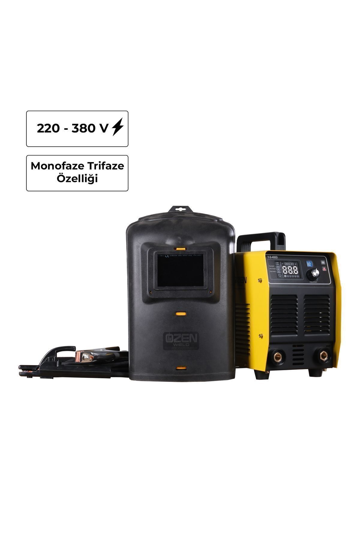 ÖZENWELD Özen Kaynak Y S 400 D 400 Amper 230/380v Çift Çıkışlı Örtülü ...