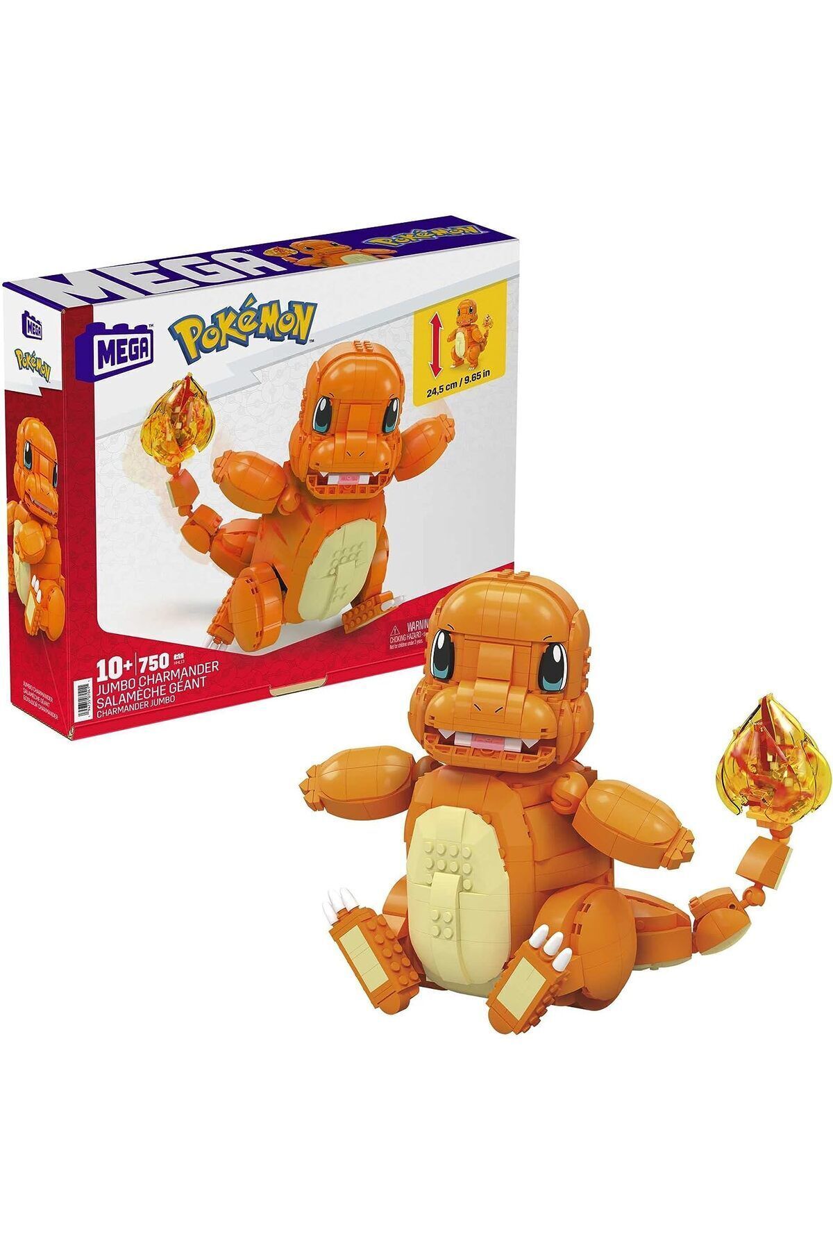 Mega FRANCO MEGA Pokémon - Giant Charmander Building Set with 750 ...