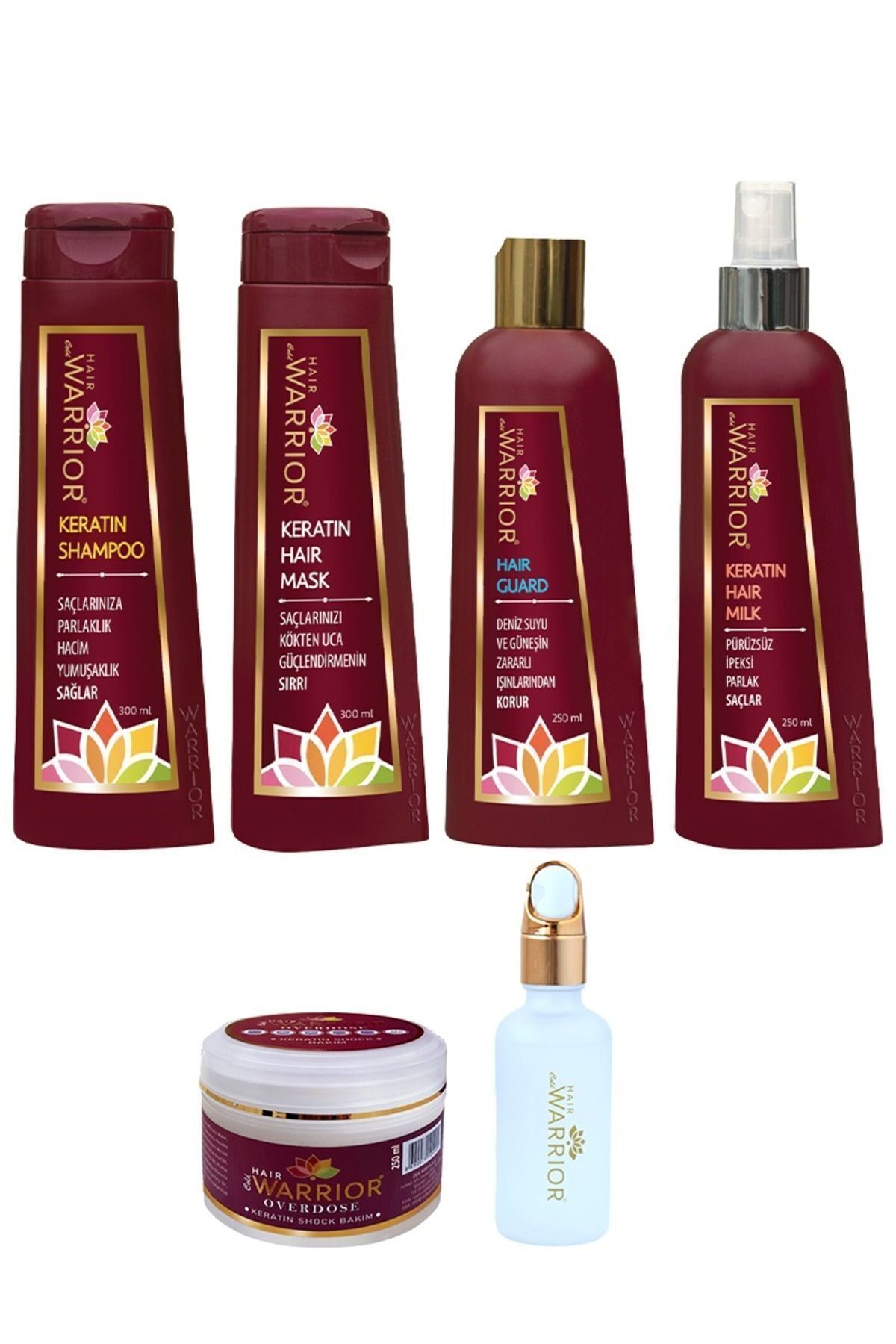 LOVEX Hair Cold Warrior® Evde Keratin Botox Saç Bakımı Seti Aşırı ...