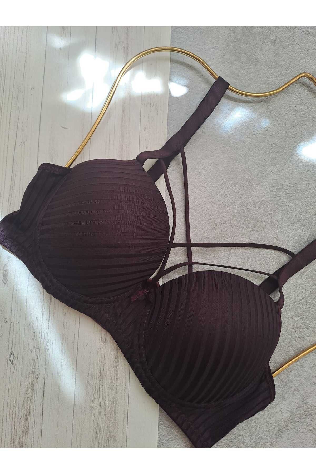 NARIYA Kadın Büyük Beden C Cup Toparlayıcı Sütyen Günlük Boş Cup Balenli Toplayıcı Sütyen Yarım ...