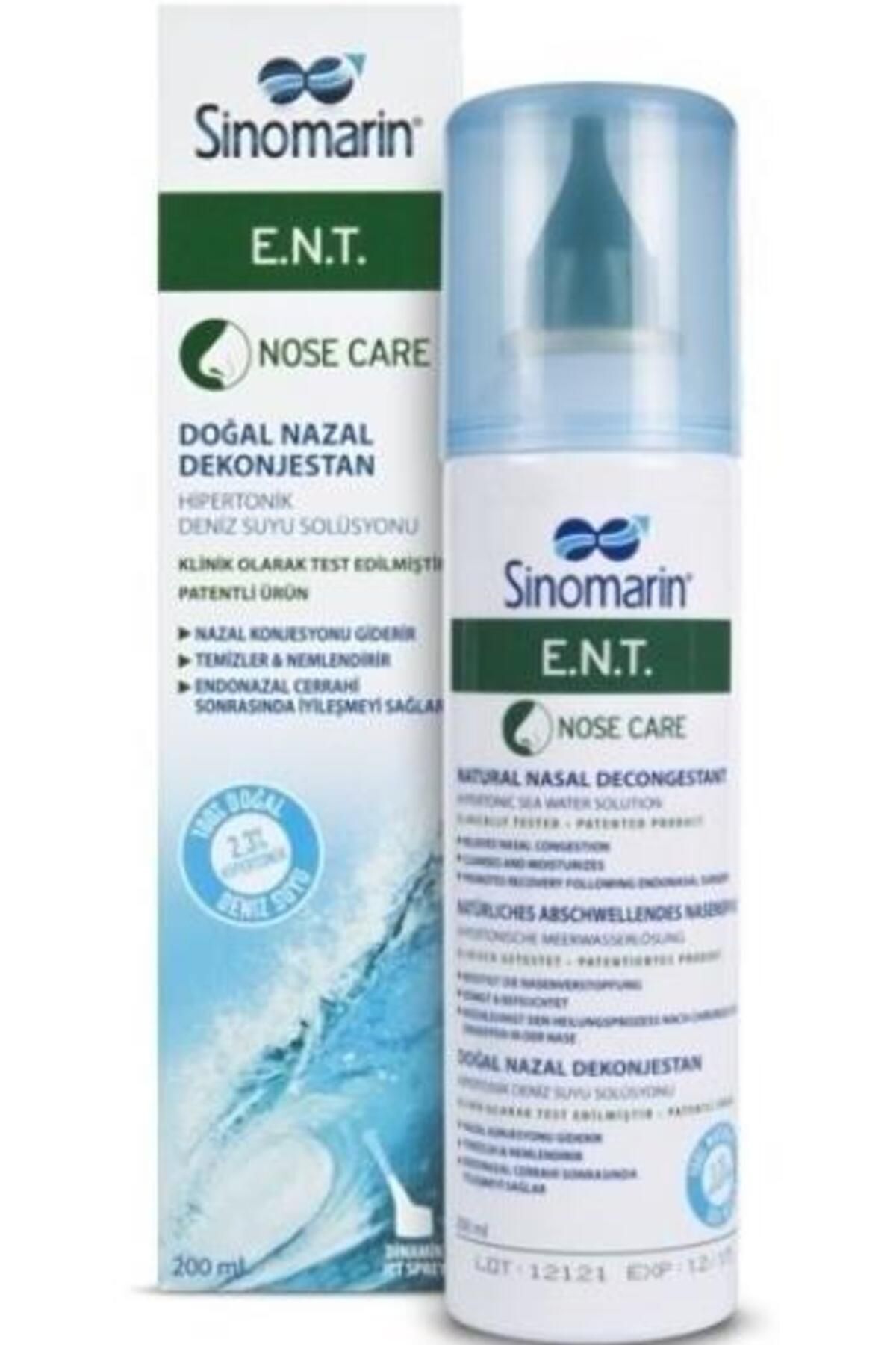 Sinomarin E.N.T. Deniz Suyu Solüsyonu 200 ml | Yetişkin Fiyatı, Yorumları - Trendyol