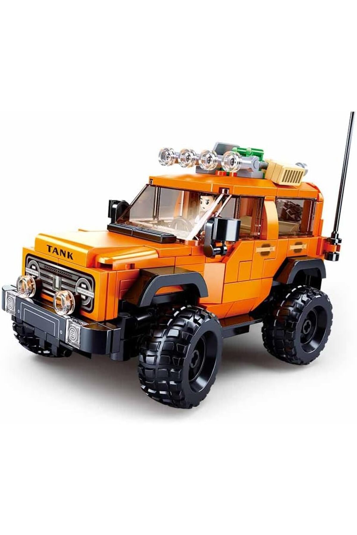Genel Markalar Model Bricks Off Road Turuncu Yapım Seti, 302 Parça ...