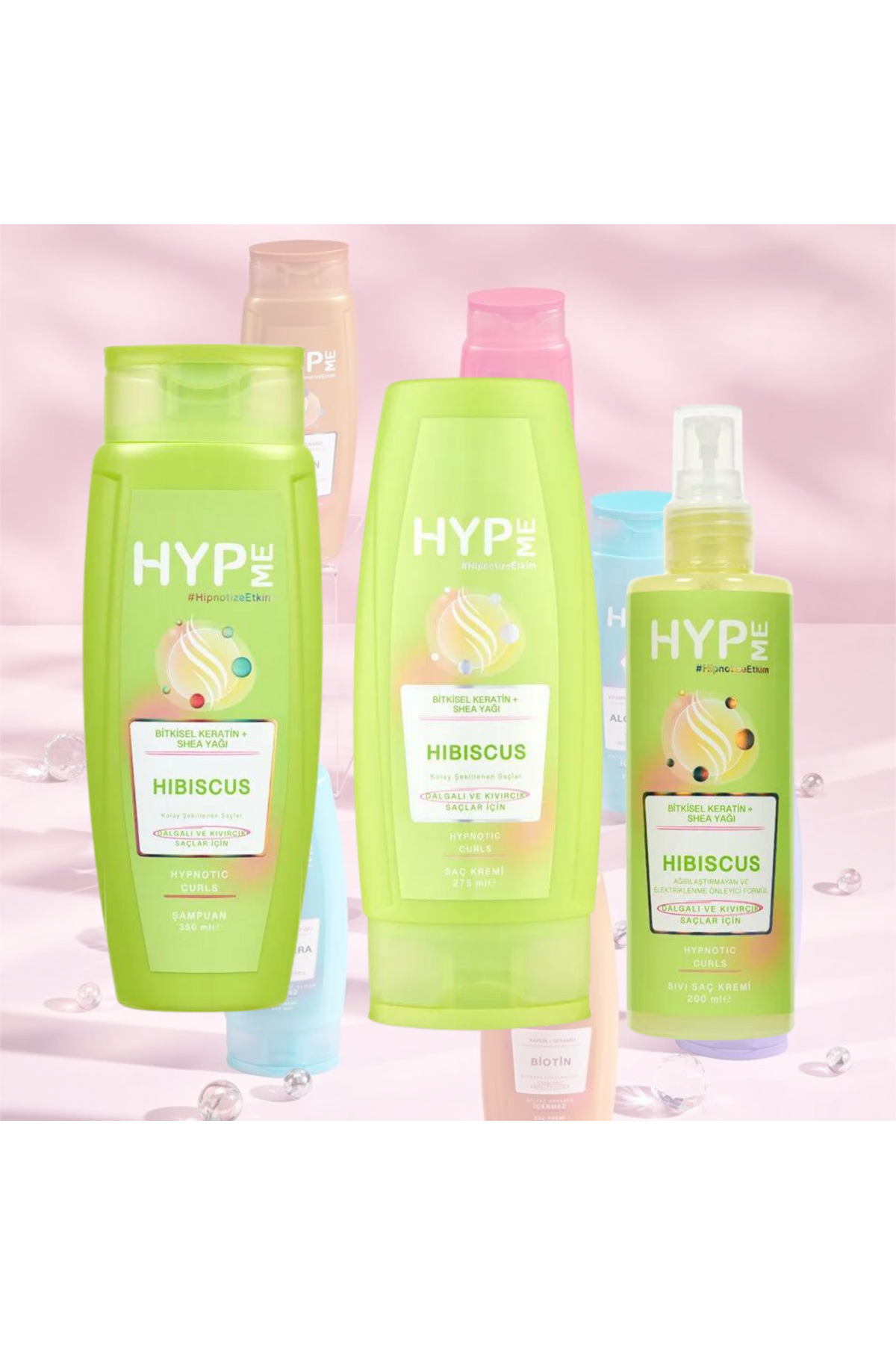 HYP ME Kıvırcık Saçlar İçin 3lü Set - Fiyatı, Yorumları