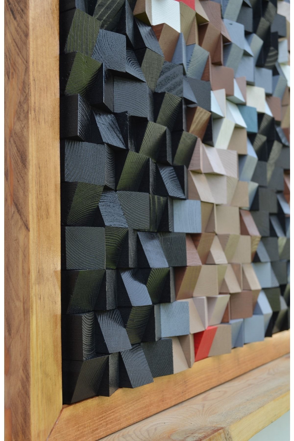 zenedesignstudio Ahşap Akustik Panel Sound Diffuser 3 Boyutlu Ahşap ...