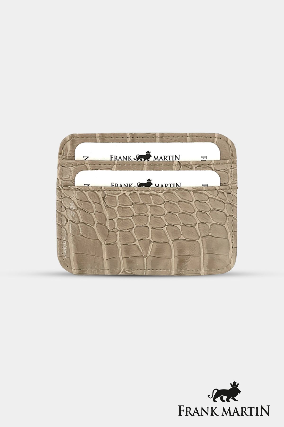 Frank Martin Orijinal Kutulu Para Bölmeli Croco Deri Ince Kredi Kartı ...