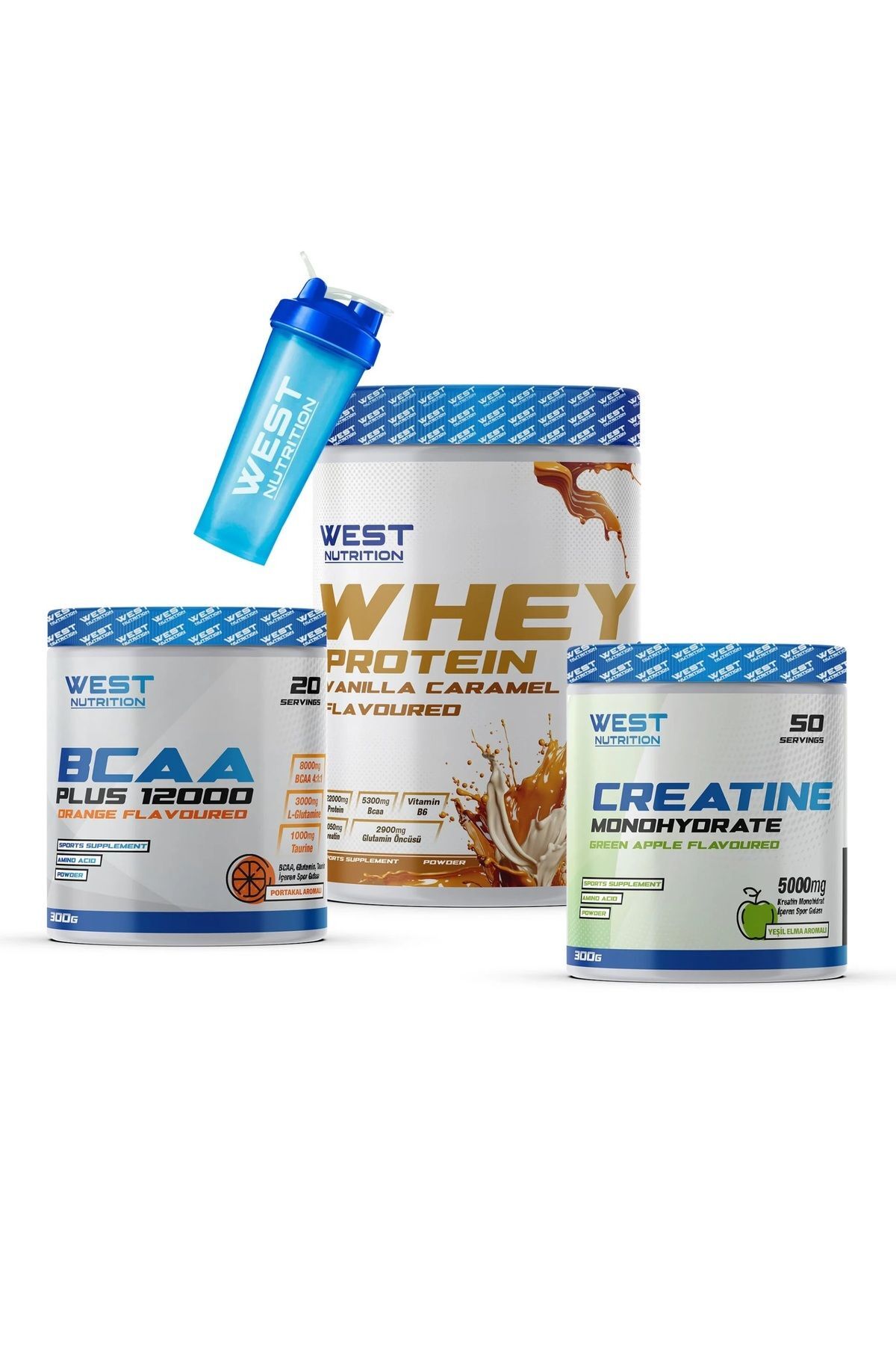 West Nutrition Whey Protein Tozu BCAA Kreatin Monohidrat Paketi Fiyatı ...