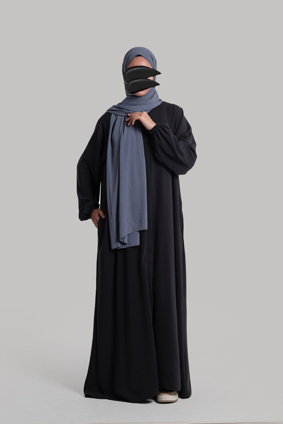 Emare Ecmel Fermuarlı Ferace - Antrasit Fiyatı, Yorumları - Trendyol