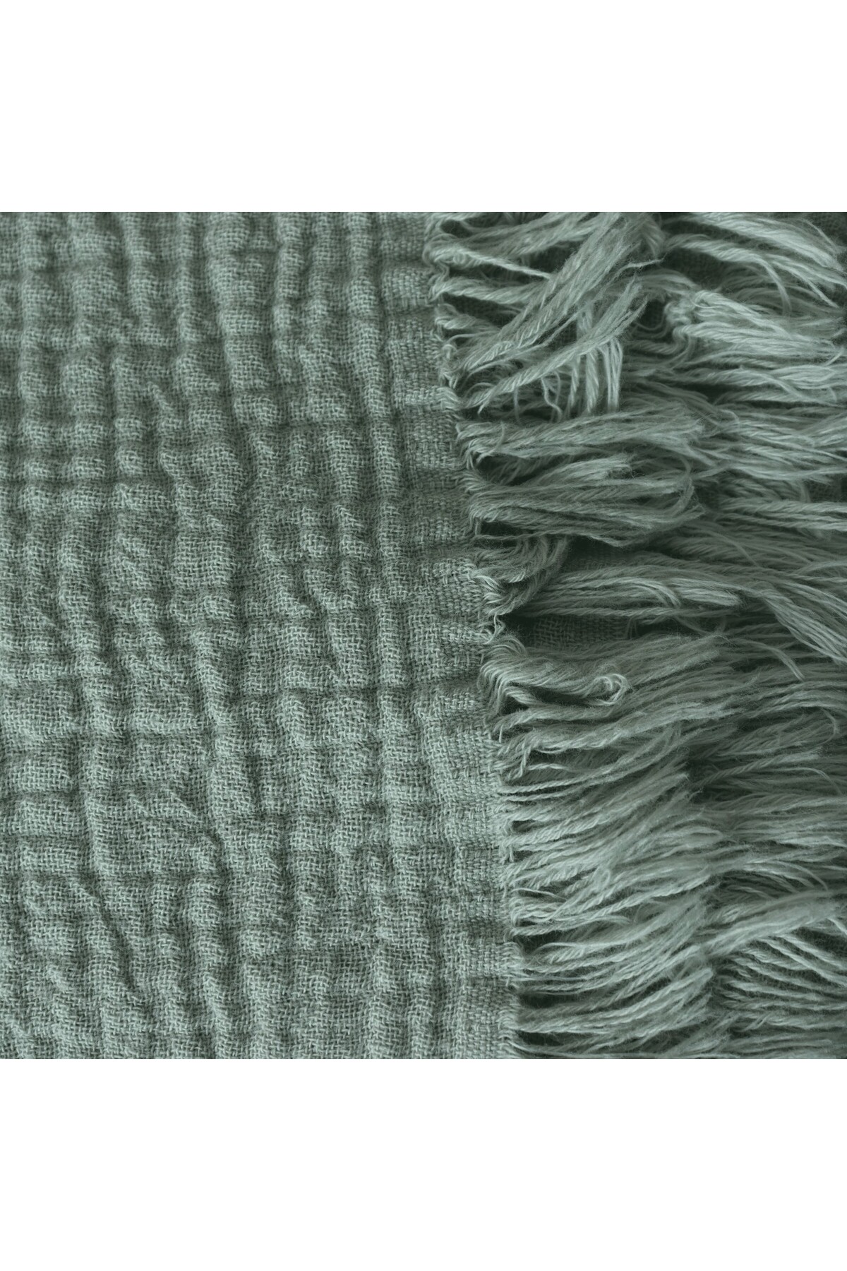 Püskül Tekstil %100 Pamuk 3 Katlı Muslin Koltuk Şalı ve Örtüsü ...