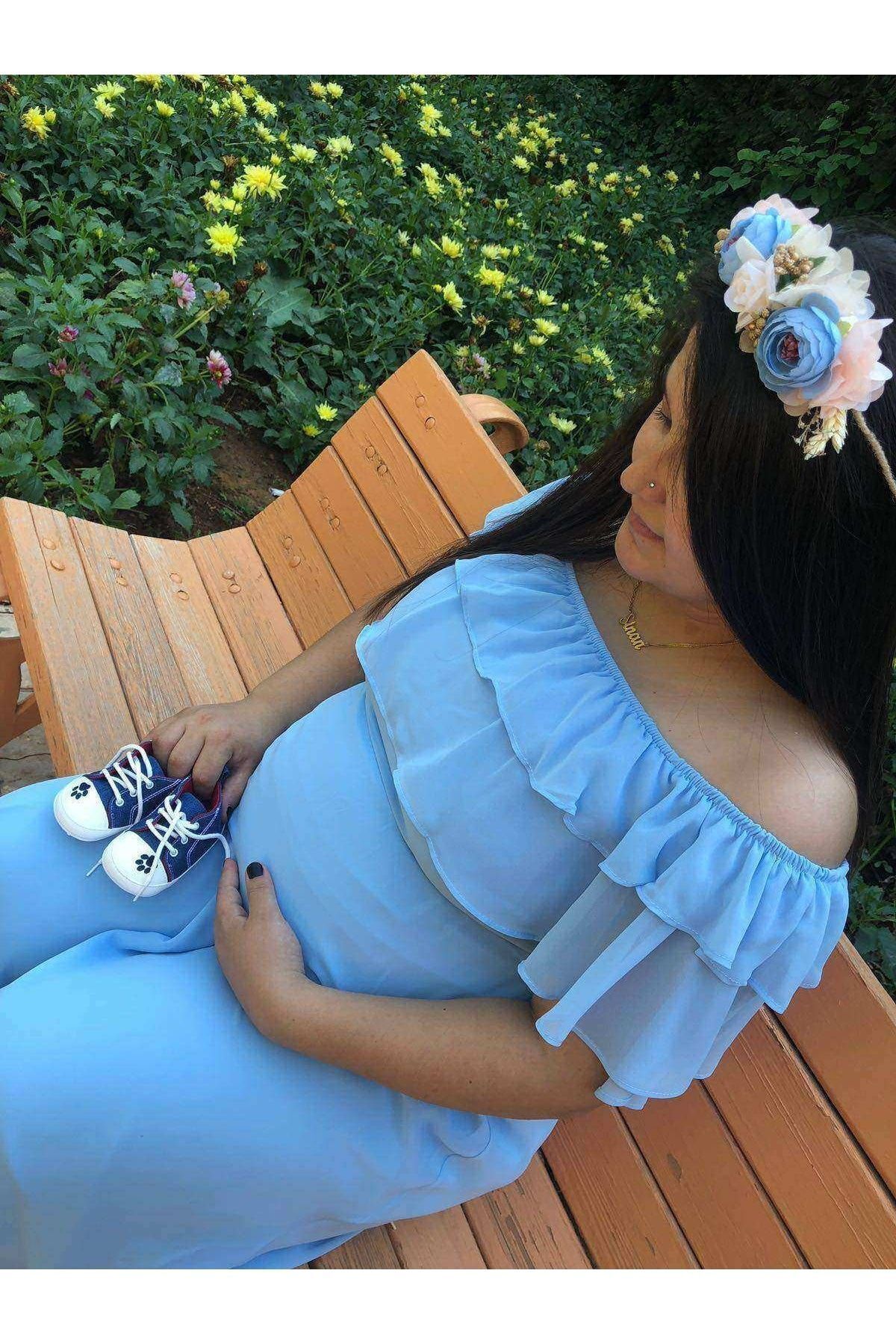 Genel Markalar Carmen Yaka Fırfır Elbise Fiyatı, Yorumları - Trendyol