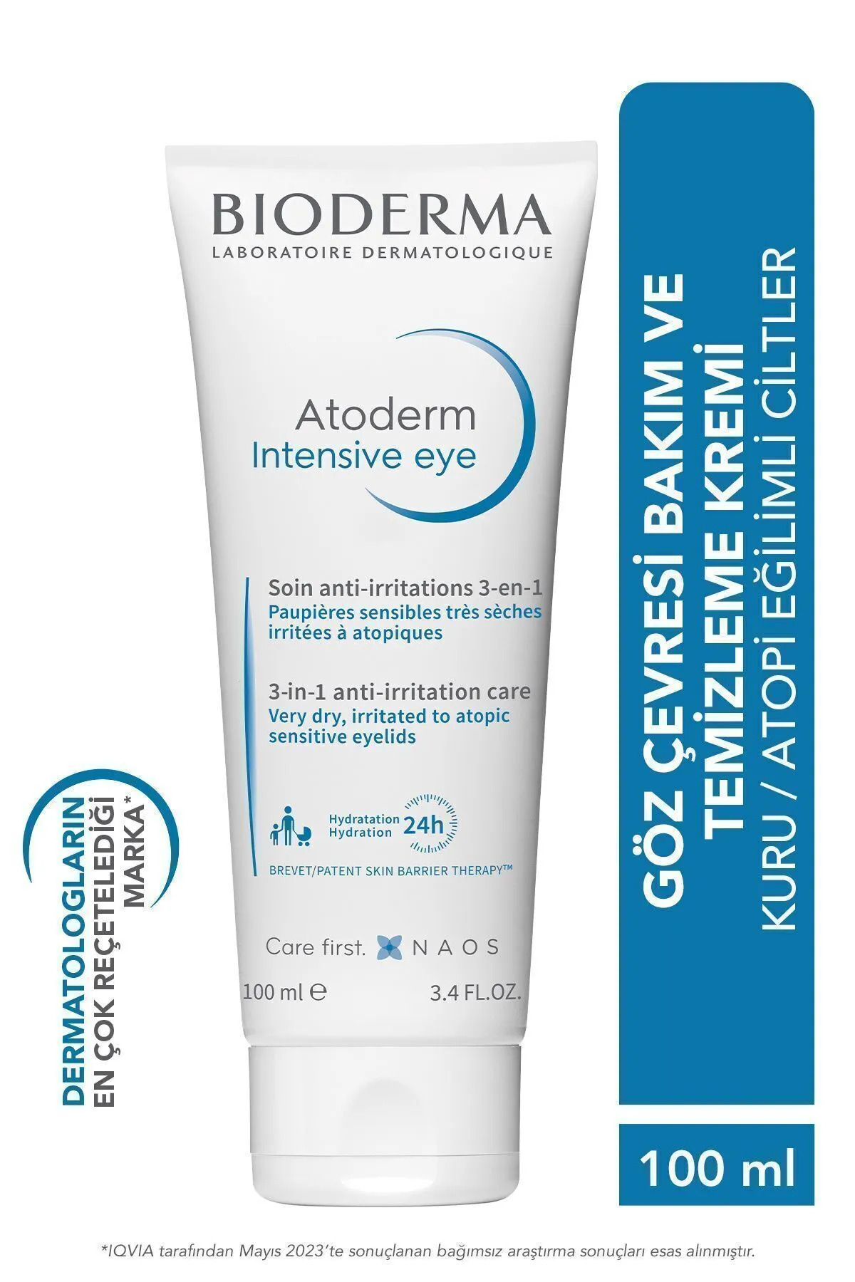 Bioderma Atoderm Intensive Göz Çevresi Kremi 100 ml - Fiyatı, Yorumları