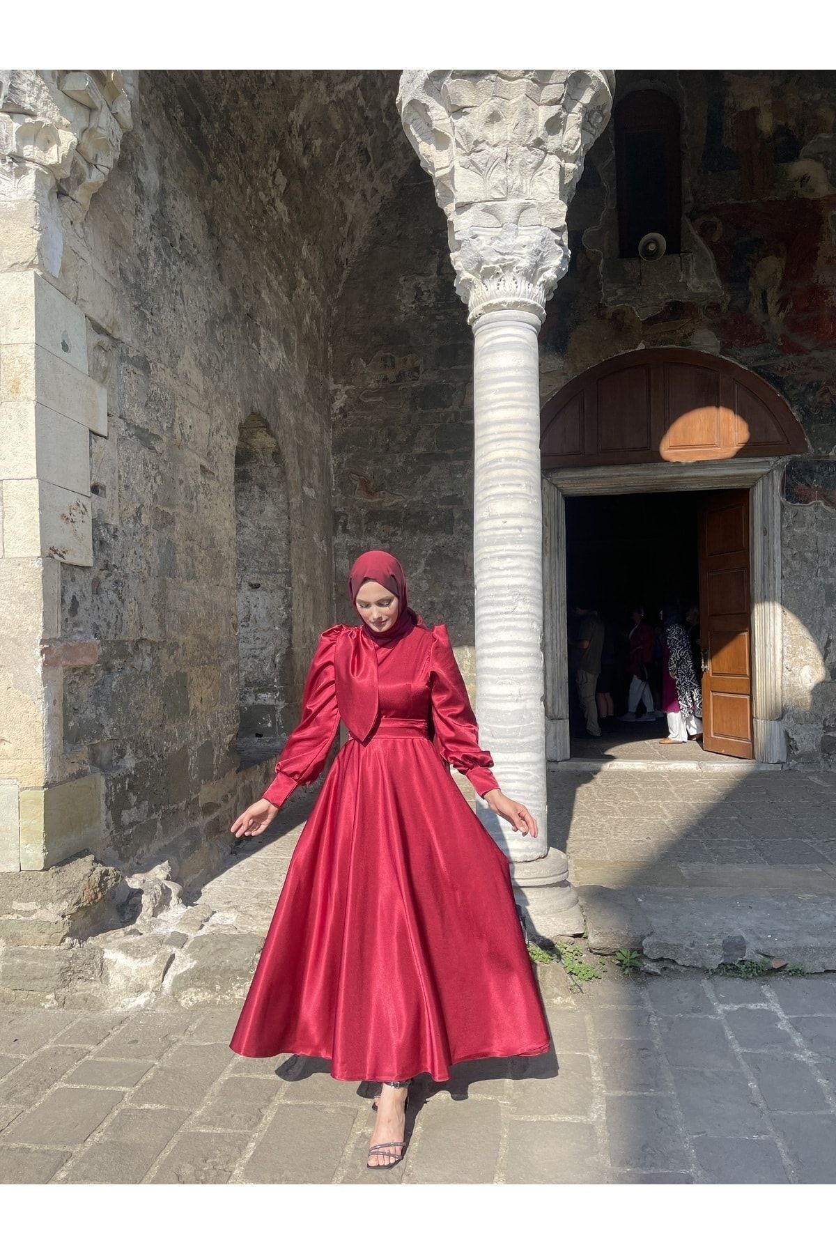 MOOLİSA Bera Abiye Bordo Fiyatı, Yorumları - Trendyol