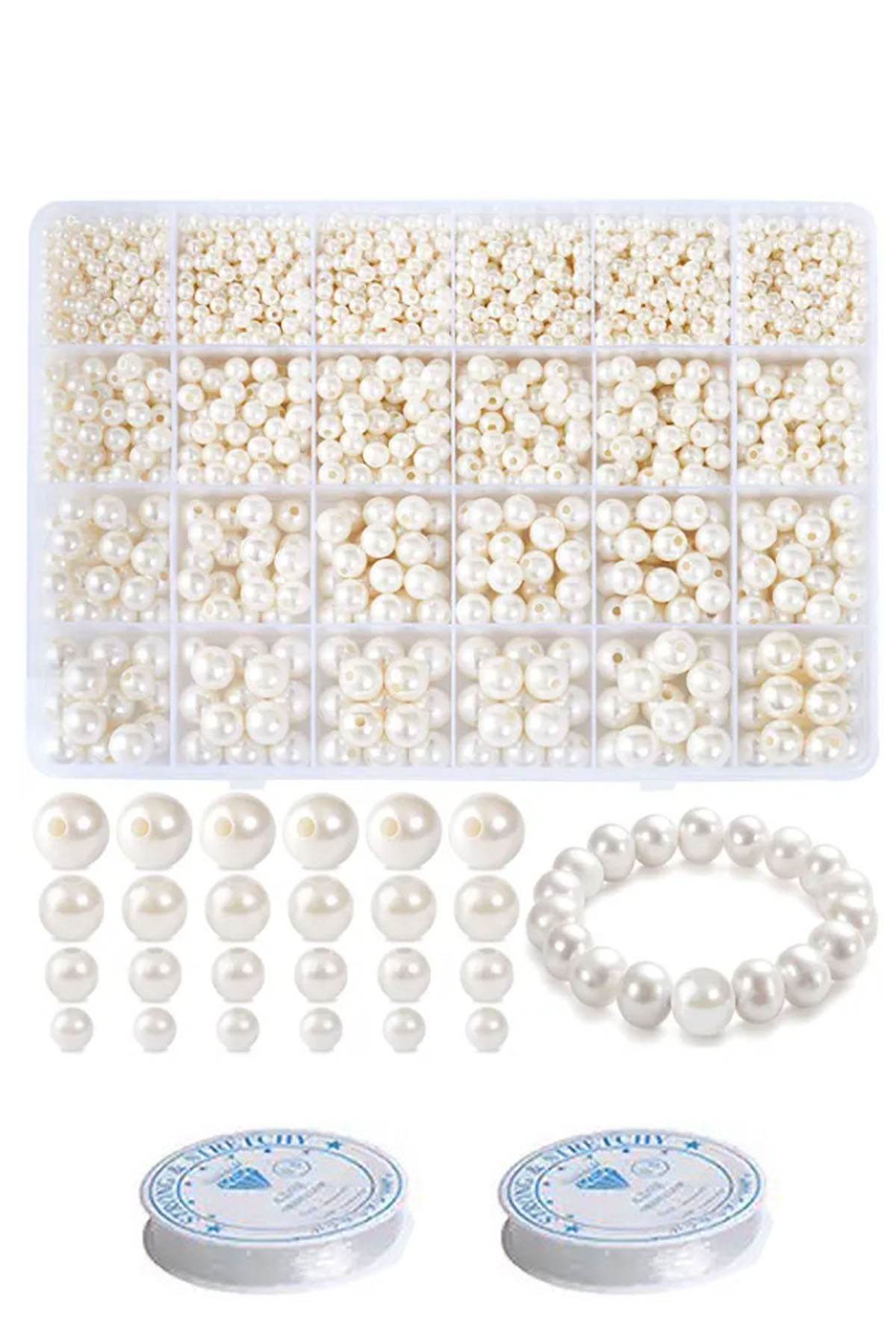 uniquehobby Boncuk Seti Takı Yapım Hobi Kutusu Kendin Yap Aksesuar ...