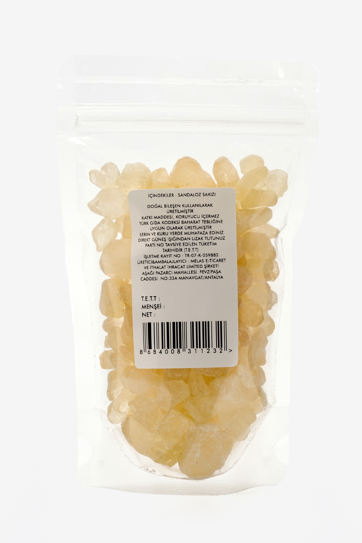 SELNUS Sandaloz Sakızı 100 gram ( Doğal Sandoloz ) Sandaroz Sakız ...