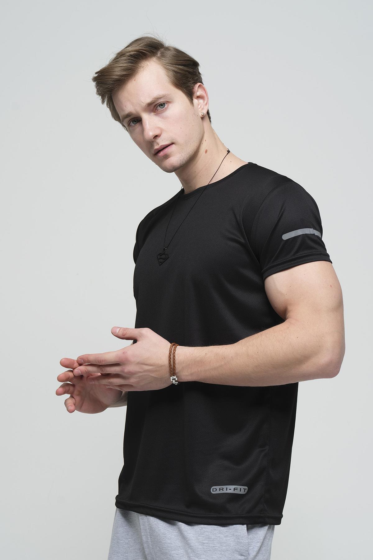 Oksit Cappi Mikro Polyester Slim Fit Performans Antrenman Sporcu Erkek ...