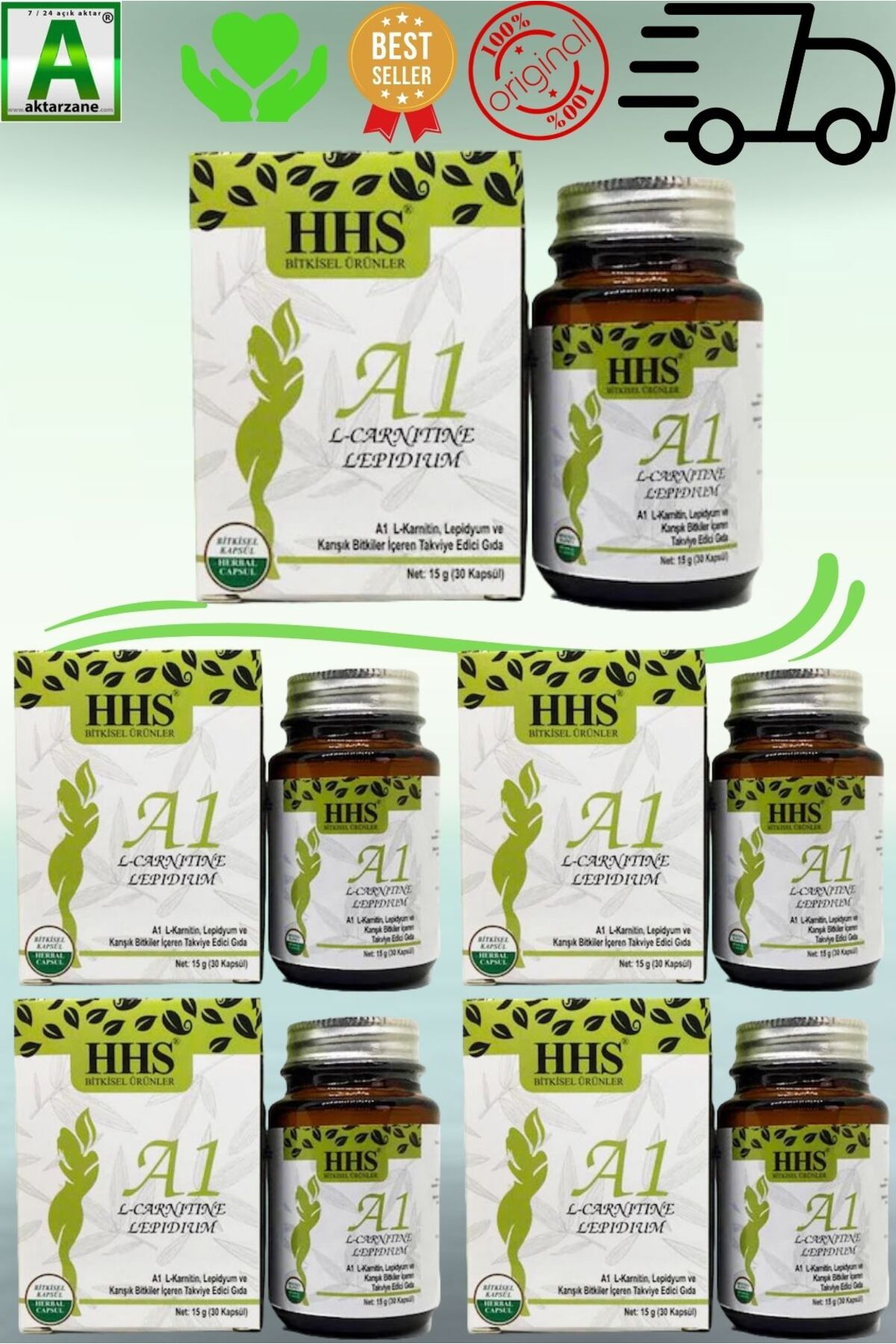 Aktarzane Hhs A1 Bitkisel Detoks Kapsül Doğal Detox 30'lu (5 ADET) Fiyatı, Yorumları - Trendyol