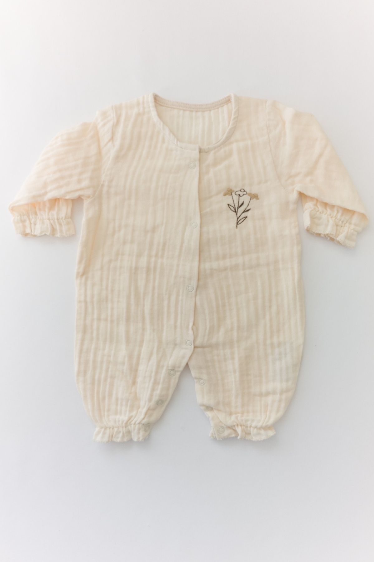 LAVORE Kız Bebek %100 Pamuk Müslin Bej Tulum Fiyatı, Yorumları - Trendyol