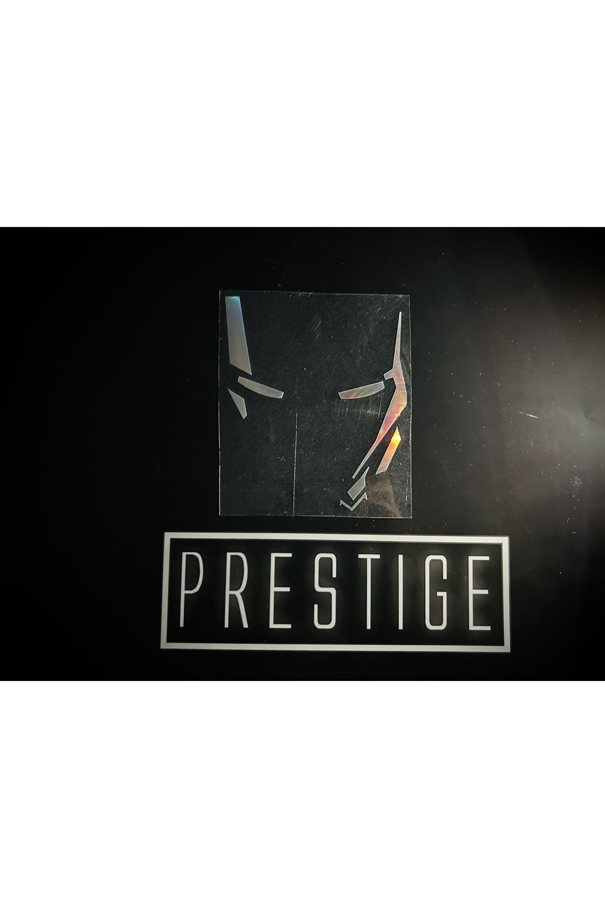 PRESTIGE SHOP Iron Man Araba Kaplama Stıcker Hologramlı Oto Stıcker ...