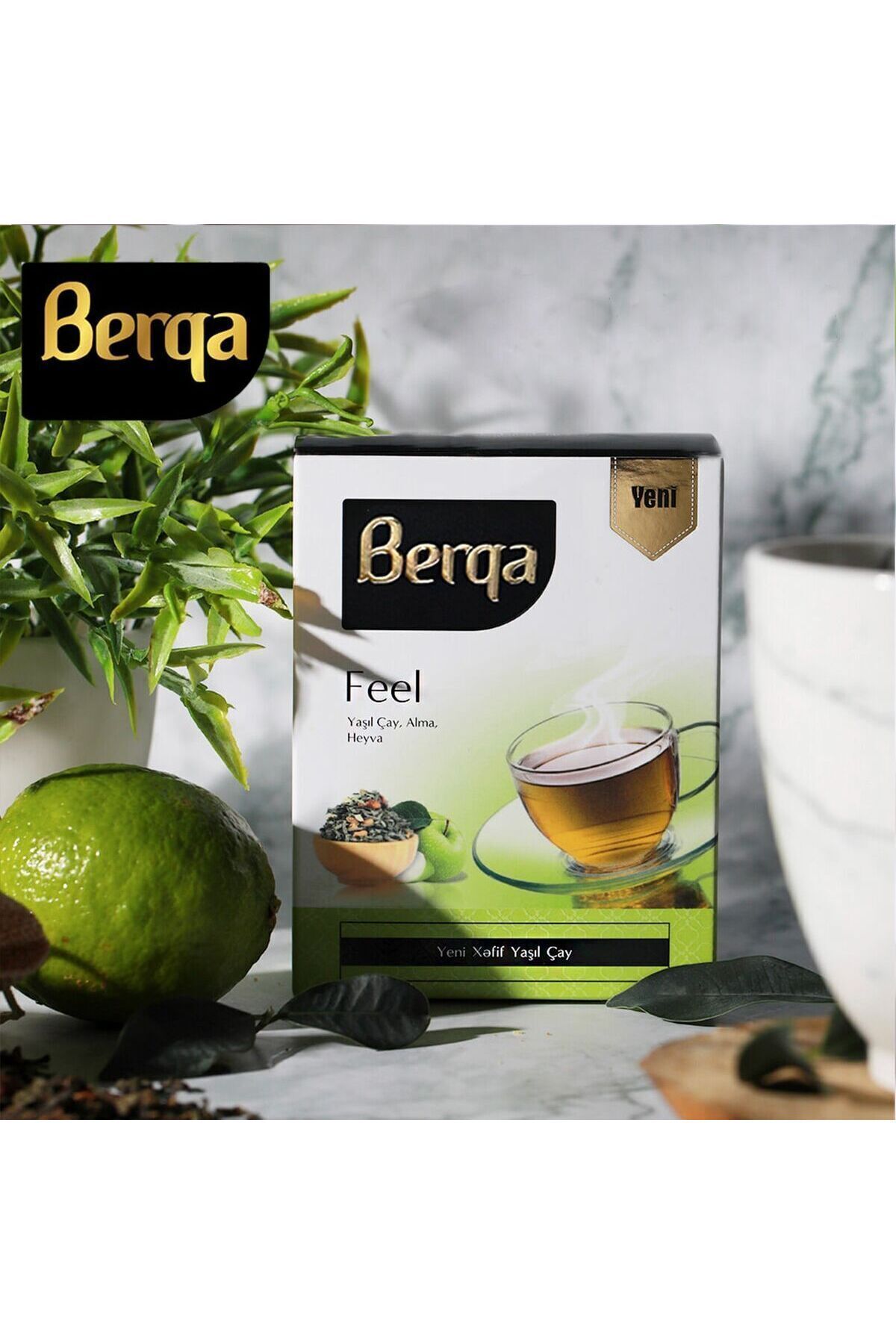 Berqa Feel yeşil çay, elma, ayva karışım Fiyatı, Yorumları - Trendyol