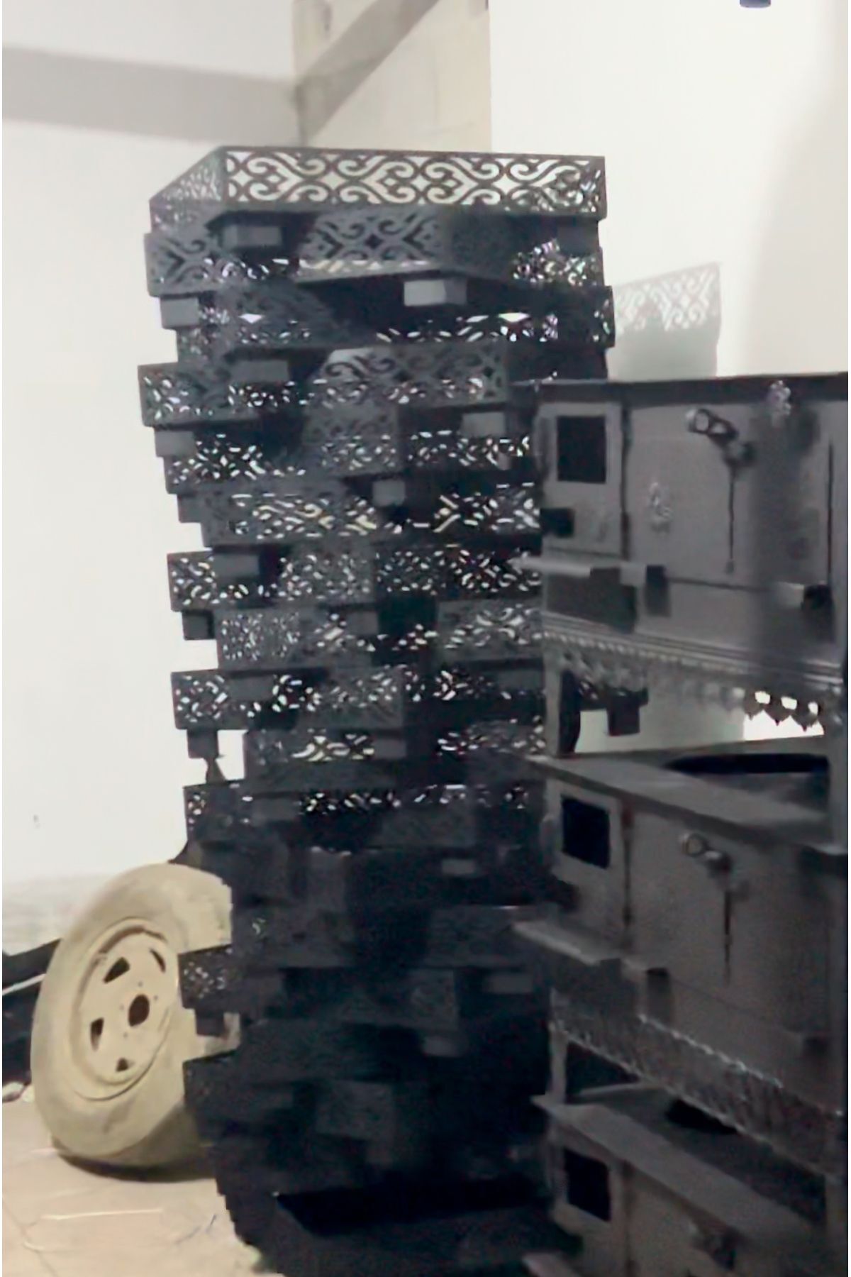 ÖRNEK KUZİNE Kuzine Soba Altlık Cnc Kesim 55x95 Fiyatı, Yorumları - Trendyol