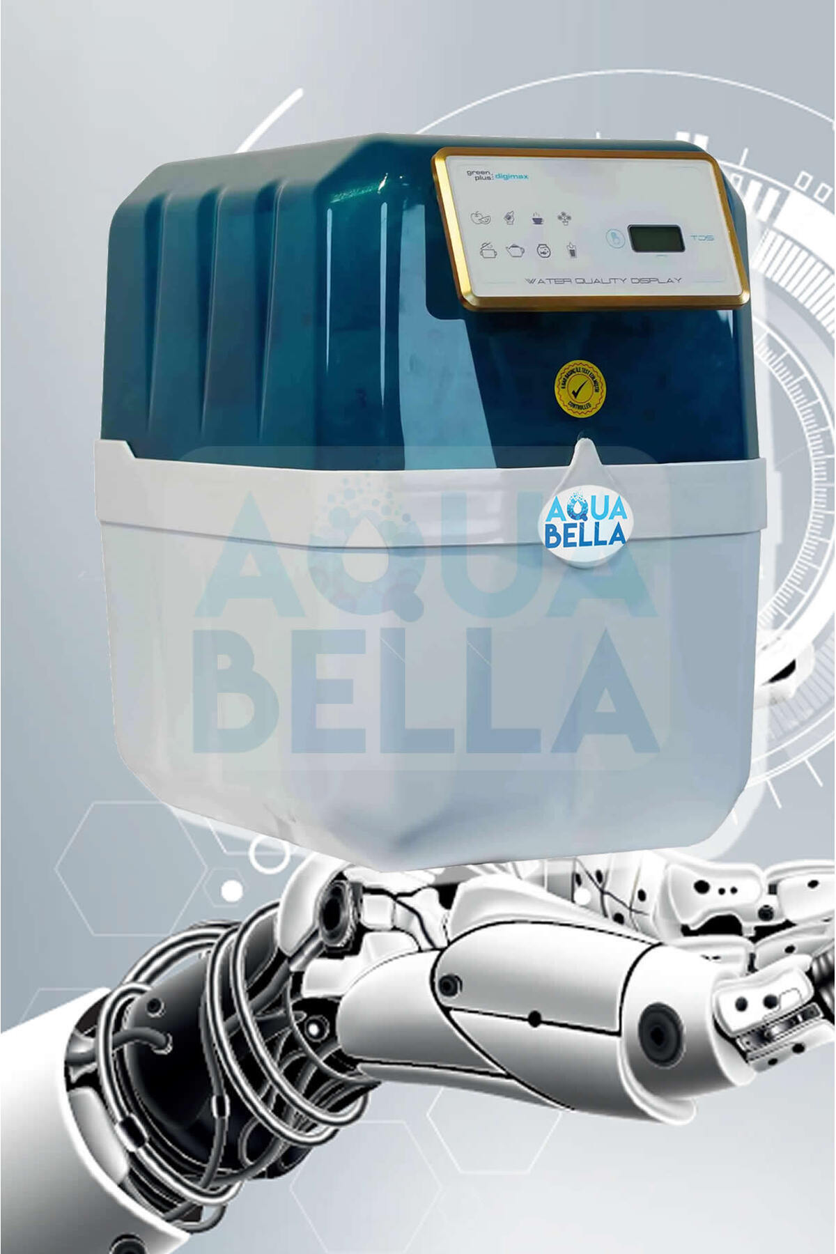 AQUA BELLA Dijital B12 Filtreli En İyi Alkali Su Arıtıma Cihazı - Fiyatı, Yorumları