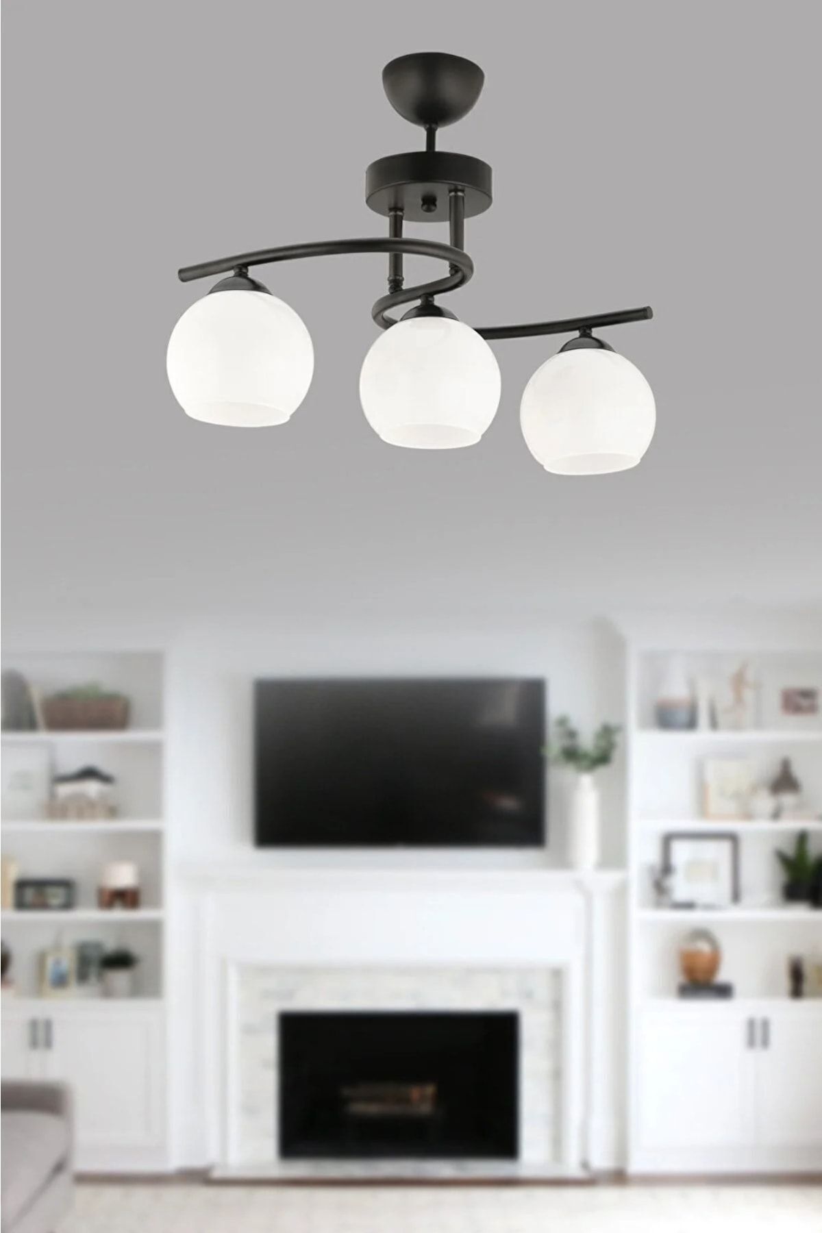 Ömür Avize Hestia Modern 3lü Camlı Avize Fiyatı, Yorumları - Trendyol