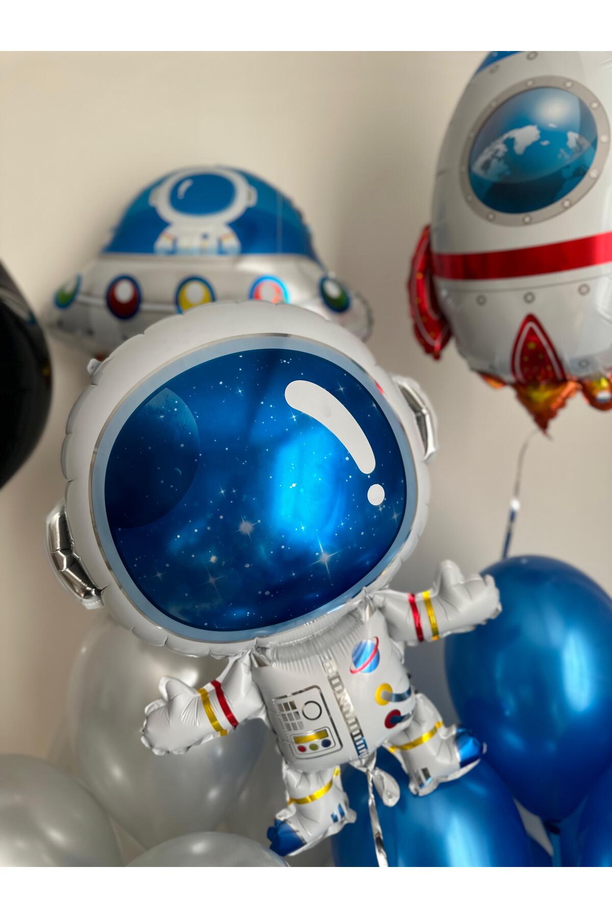ikm balon Space Concept Astonaut Foil Balloon - Trendyol