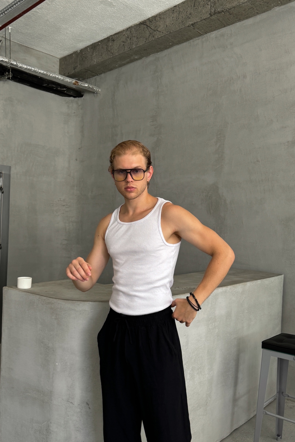 HYMAN Erkek Fitilli Kaşkorse Halter Yaka Crop Atlet Fiyatı, Yorumları ...