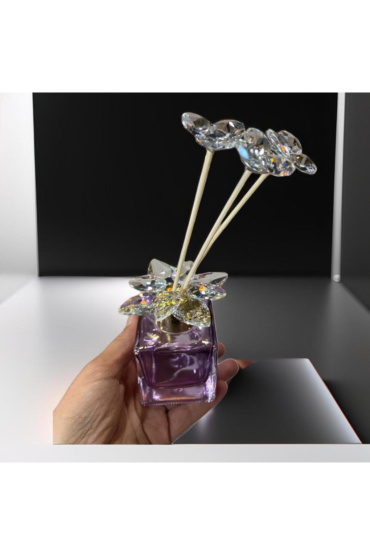 elif aksesuar Seta Kristal Cam Koku Şişesi Mor Fiyatı, Yorumları - Trendyol