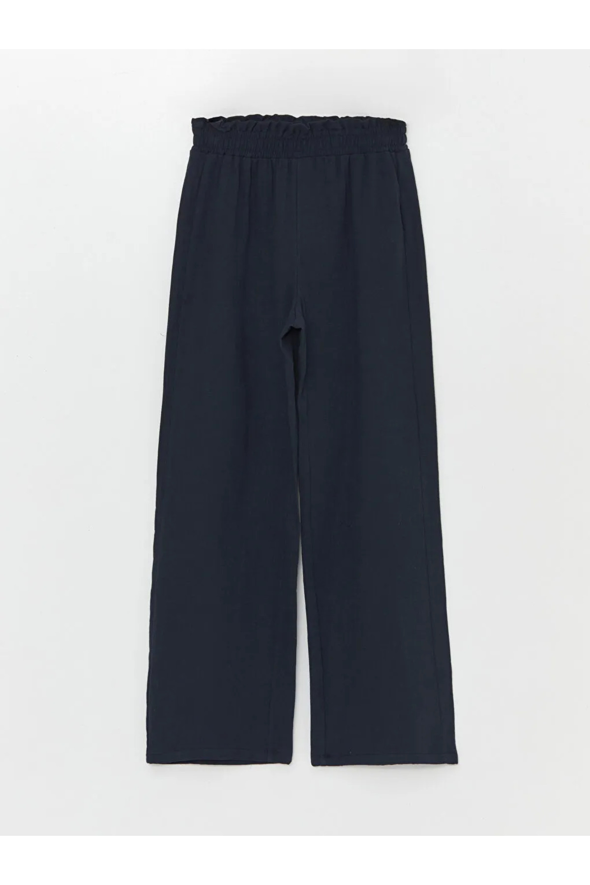 LC Waikiki LCW Modest Lacivert Beli Lastikli Rahat Kalıp Kadın Pantolon ...