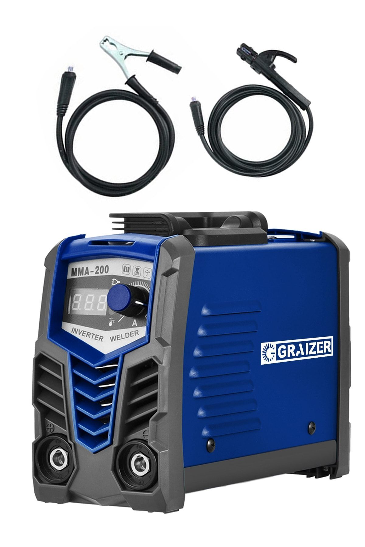 Graizer Alman Gra 200 Amper Profesyonel Dijital Göstergeli Inverter ...