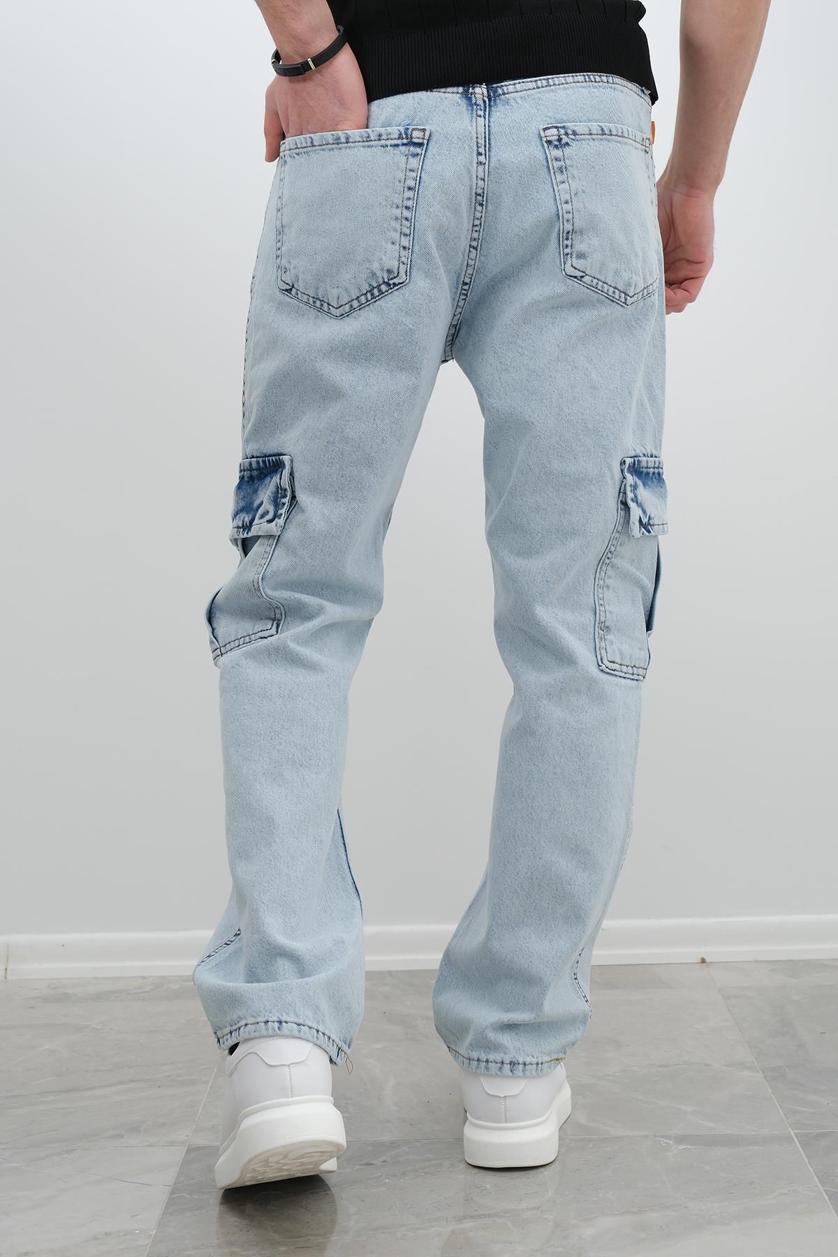 Oksit Cio 1250 Commando Baggy Fit Jeans Cargo Pants - Trendyol